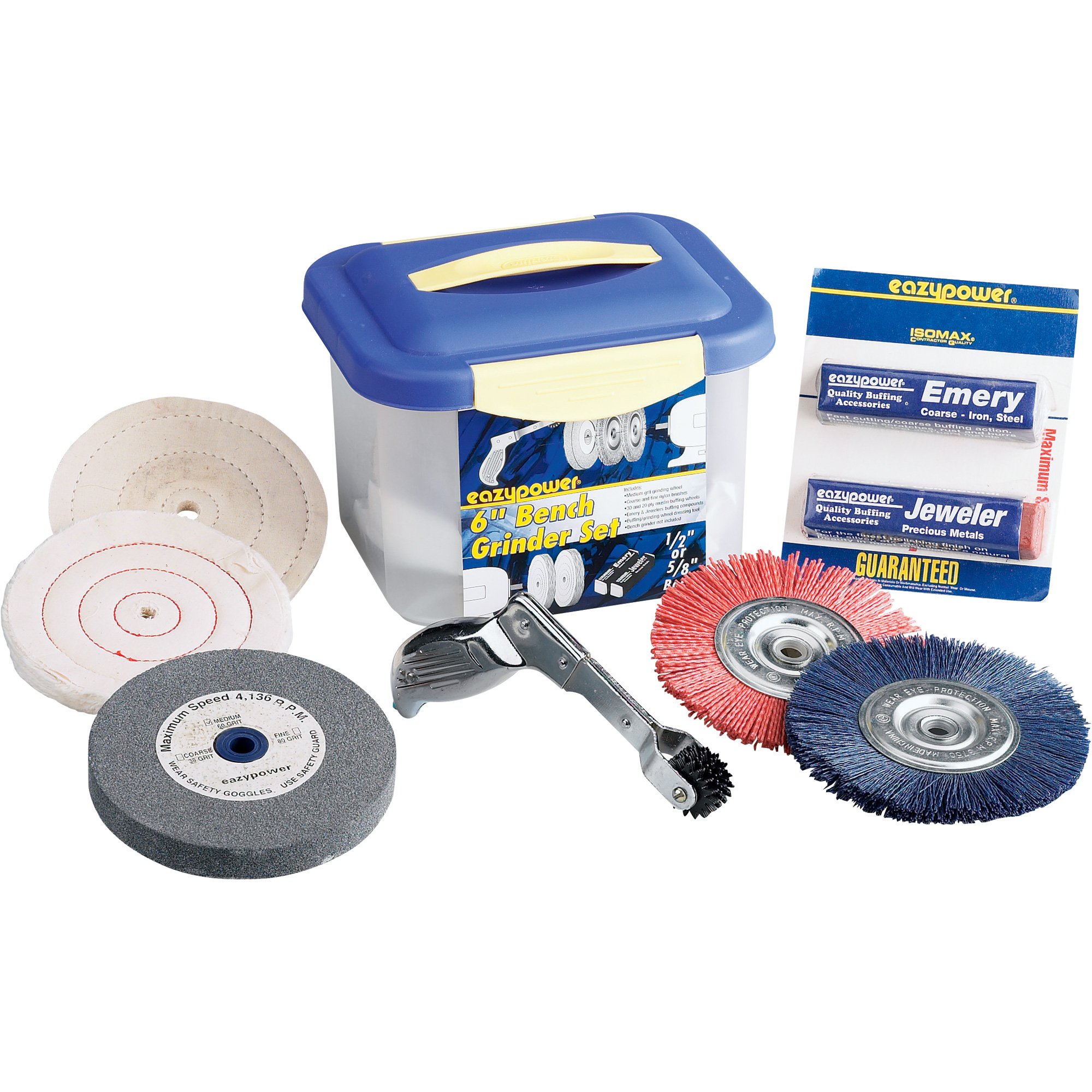 Eazypower Bench Grinding Kit — 6in., Model# 81543 | Northern Tool