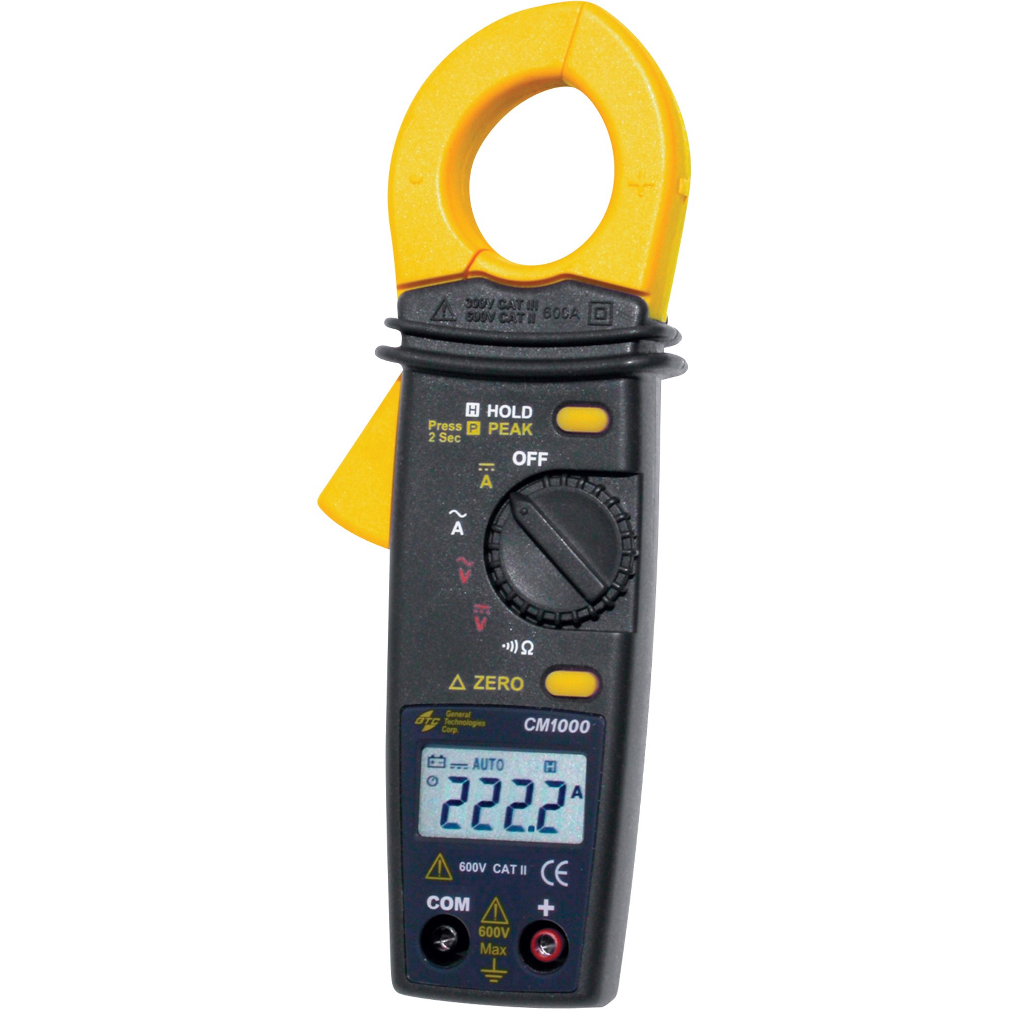 1000 Amp AC/DC Current Clamp Meter | Northern Tool