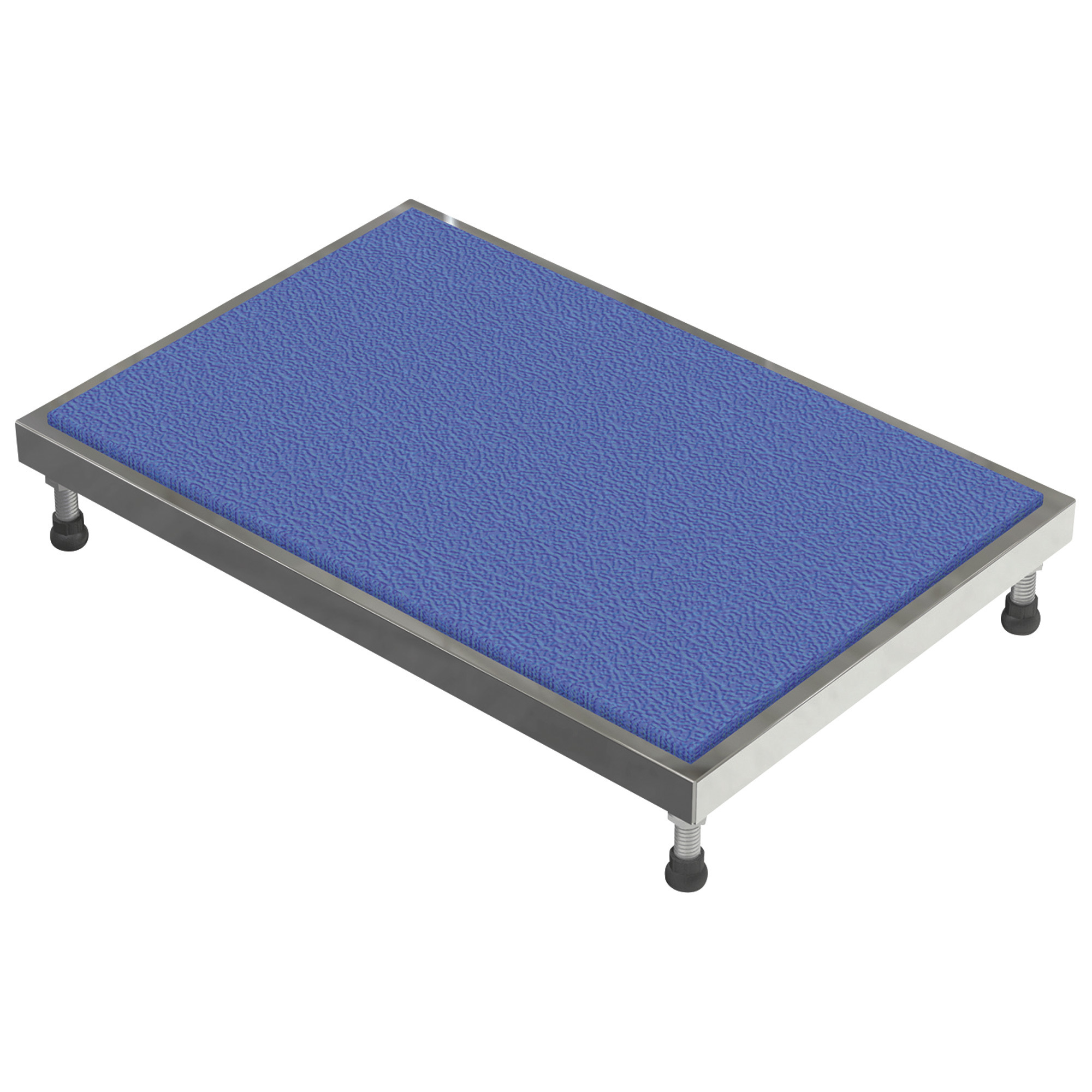 Vestil Adjustable Ergo-Mat Work-Mate Stand, 36in.W x 24in.D, Aluminum ...