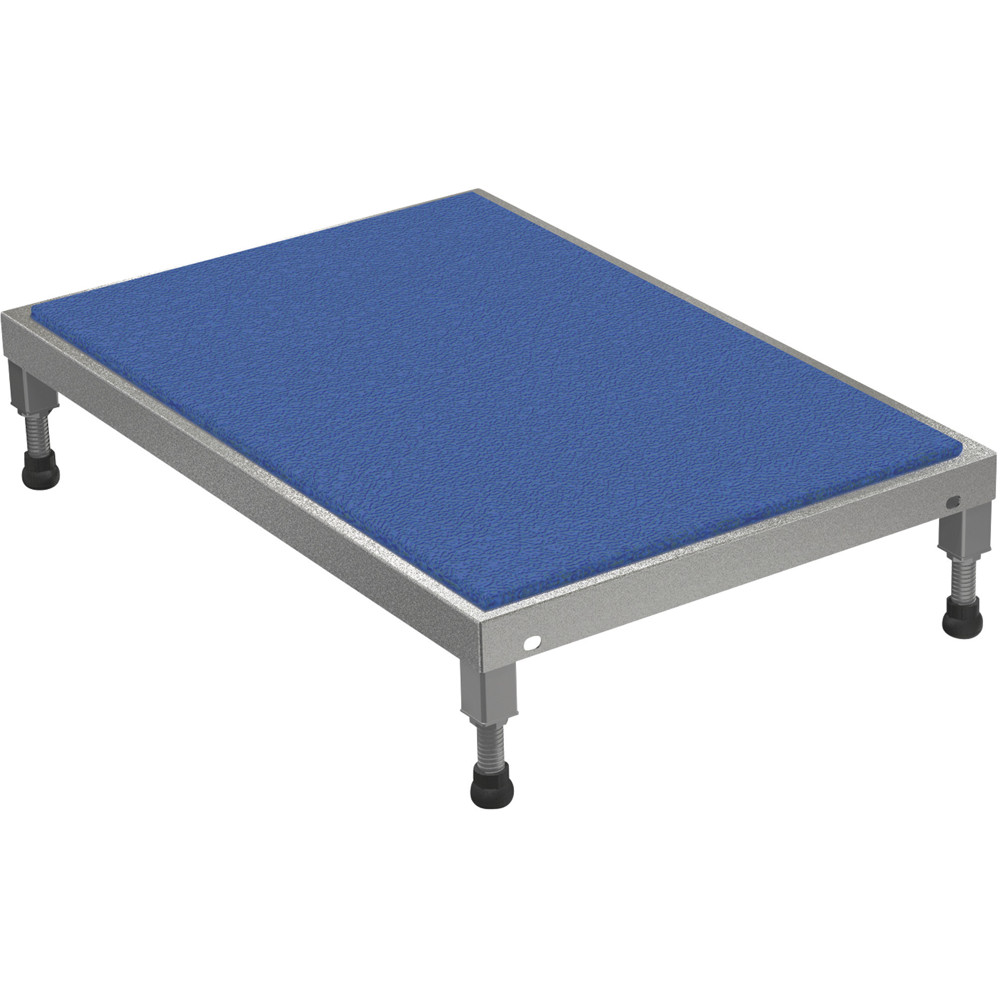 Vestil Adjustable Ergo-Mat Work-Mate Stand, 36in.W x 24in.D, Stainless ...