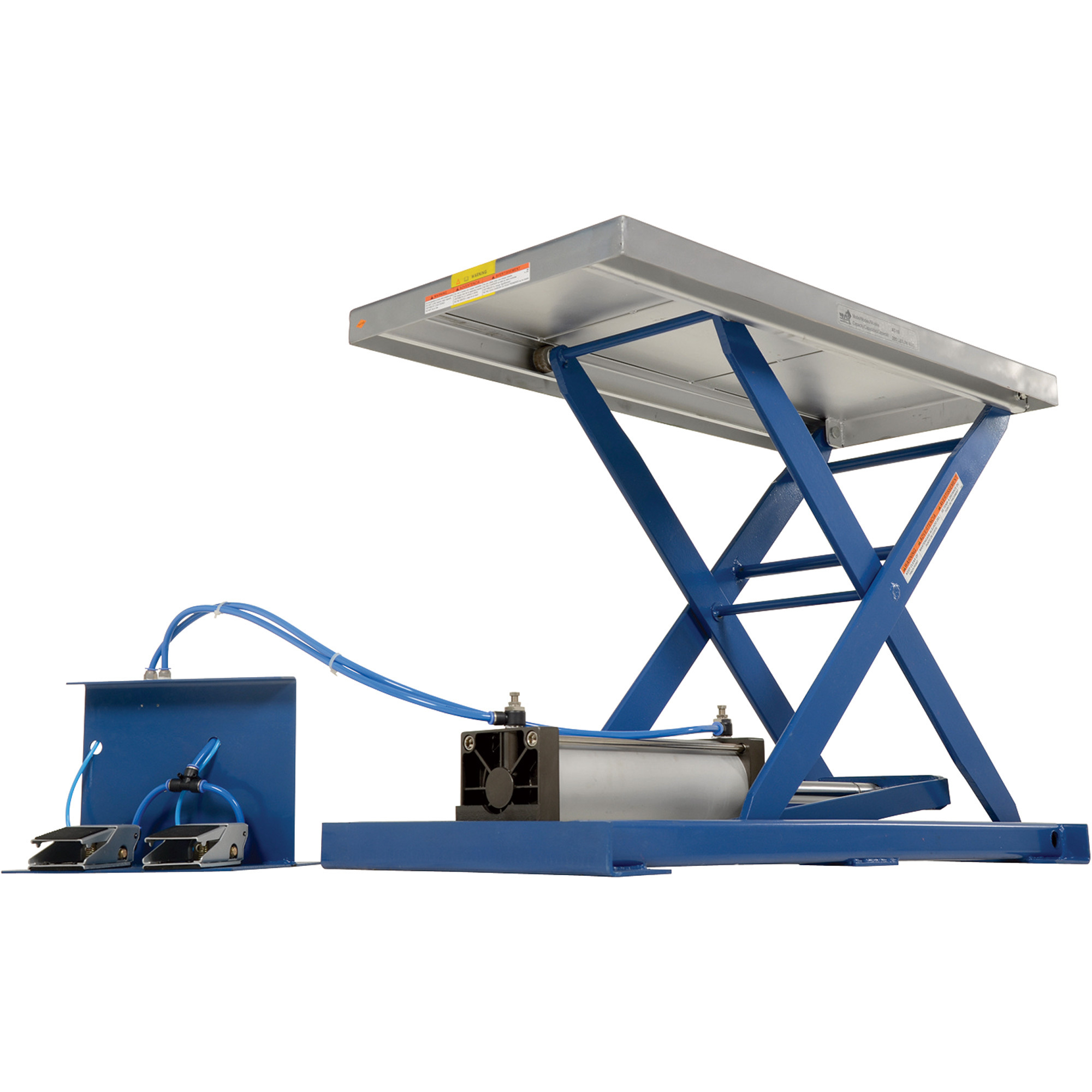 Vestil Pneumatic Scissor Lift Table - 200-Lb. Capacity, 39.5in. x 19 ...