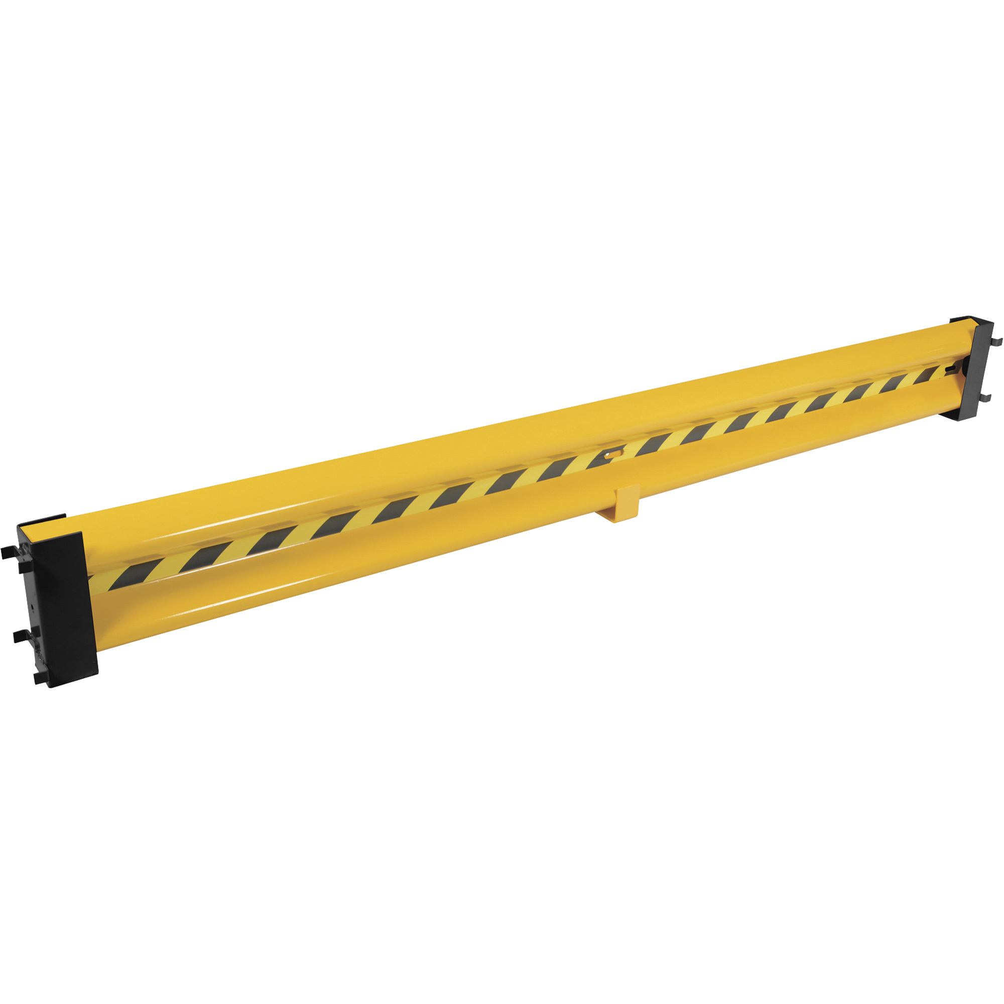 Vestil Powder-Coated Guardrail System with Drop-In Brackets - 9 3/8ft ...