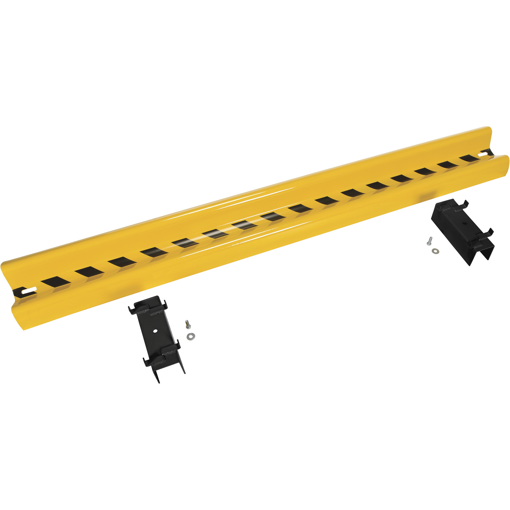 Vestil Powder-Coated Guardrail with Drop-In Brackets - 8.24ft. x 1.81ft ...