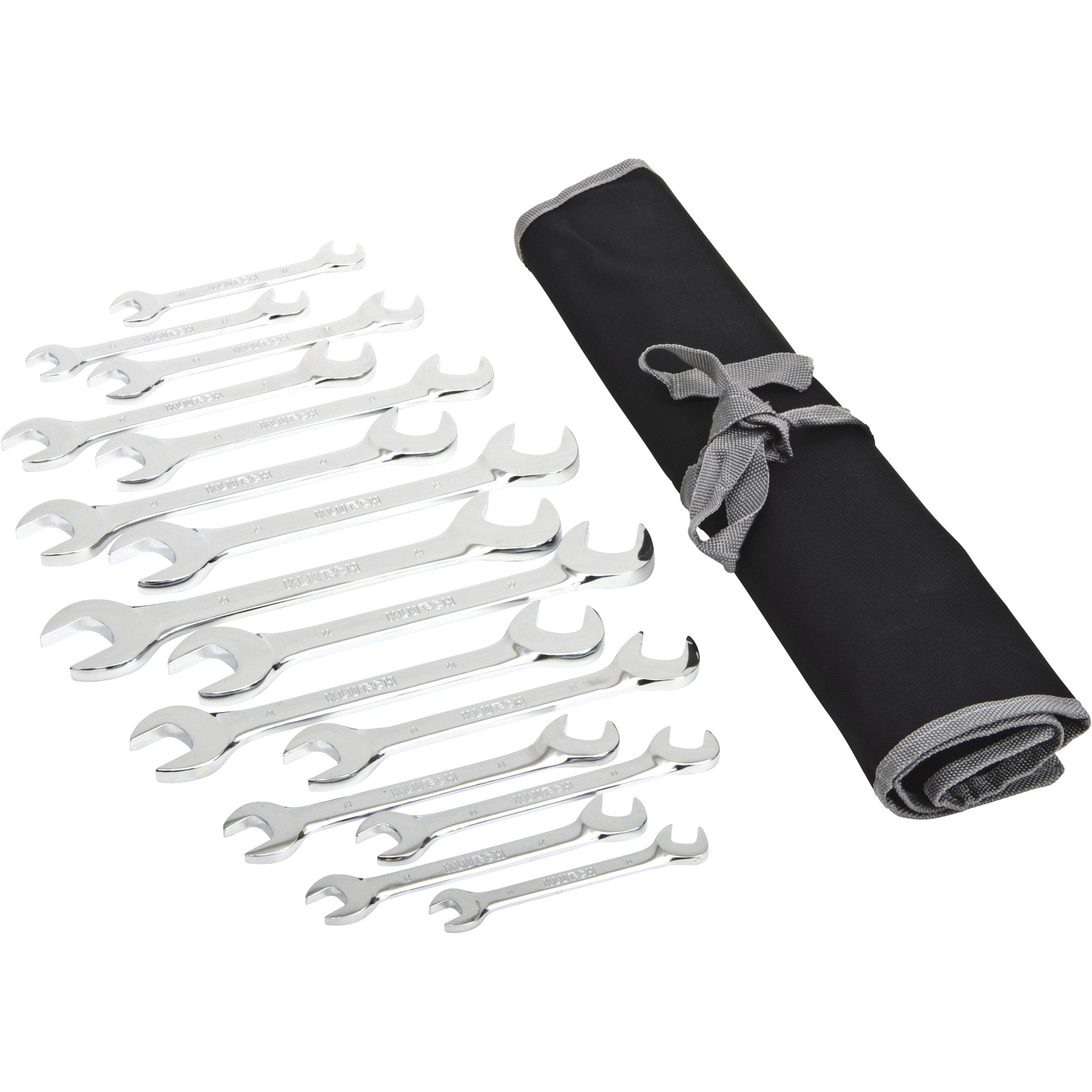 Klutch Angle Wrench Set, 15-Pc., Metric | Northern Tool