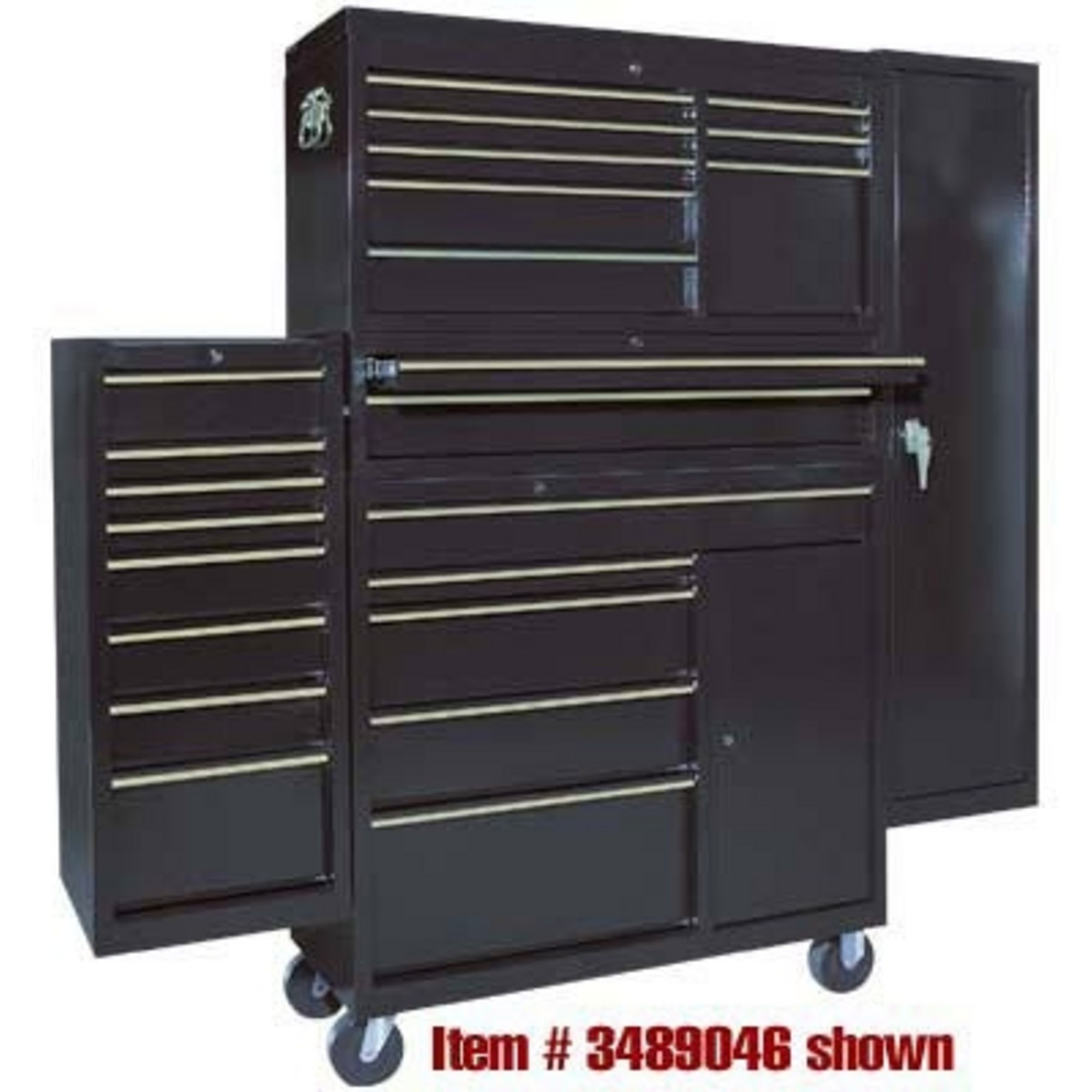 Homak Industrial-Duty Toolboxes, 18-Drawer 2-Pc. Combo | Northern Tool