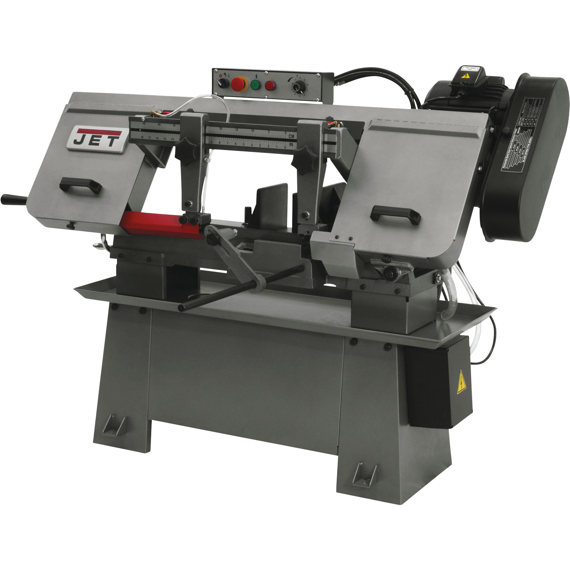 JET Horizontal Metal Cutting Band Saw, 8in. x 13in., 1 1/2 HP, 115/230V ...