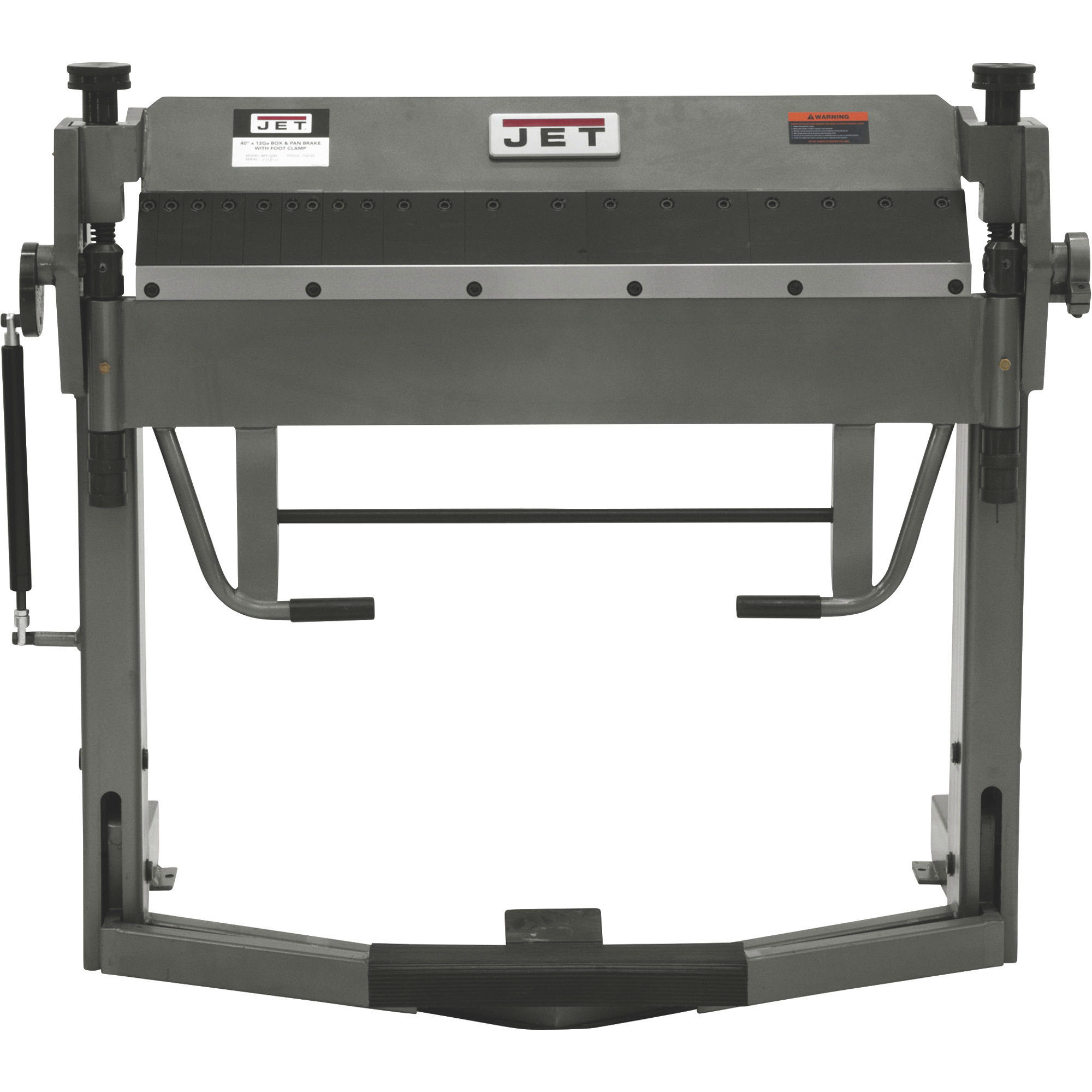 JET Box and Pan Brake with Foot Clamp, 40in., Model# BPF-1240 ...