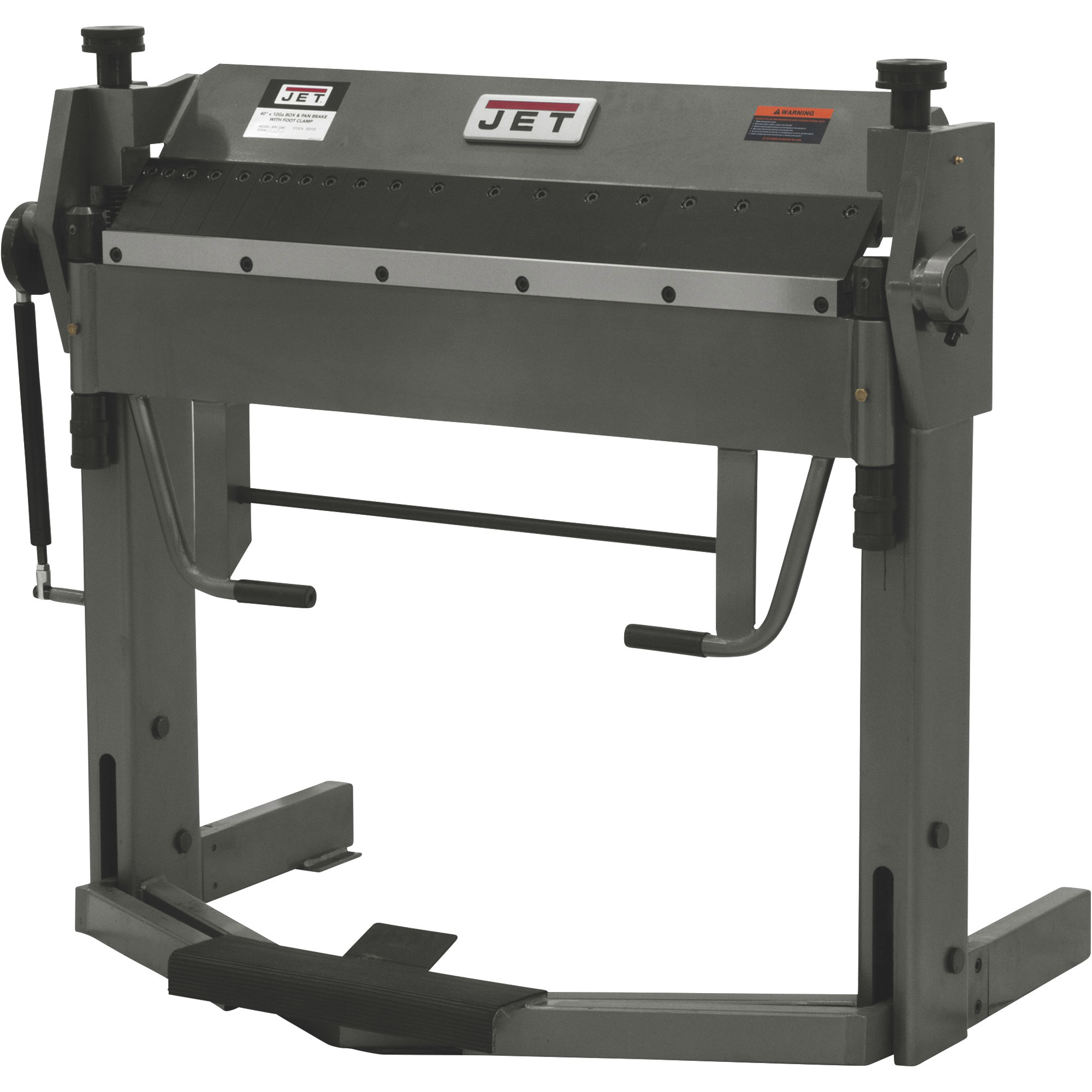 JET Box and Pan Brake with Foot Clamp, 40in., Model# BPF-1240 ...