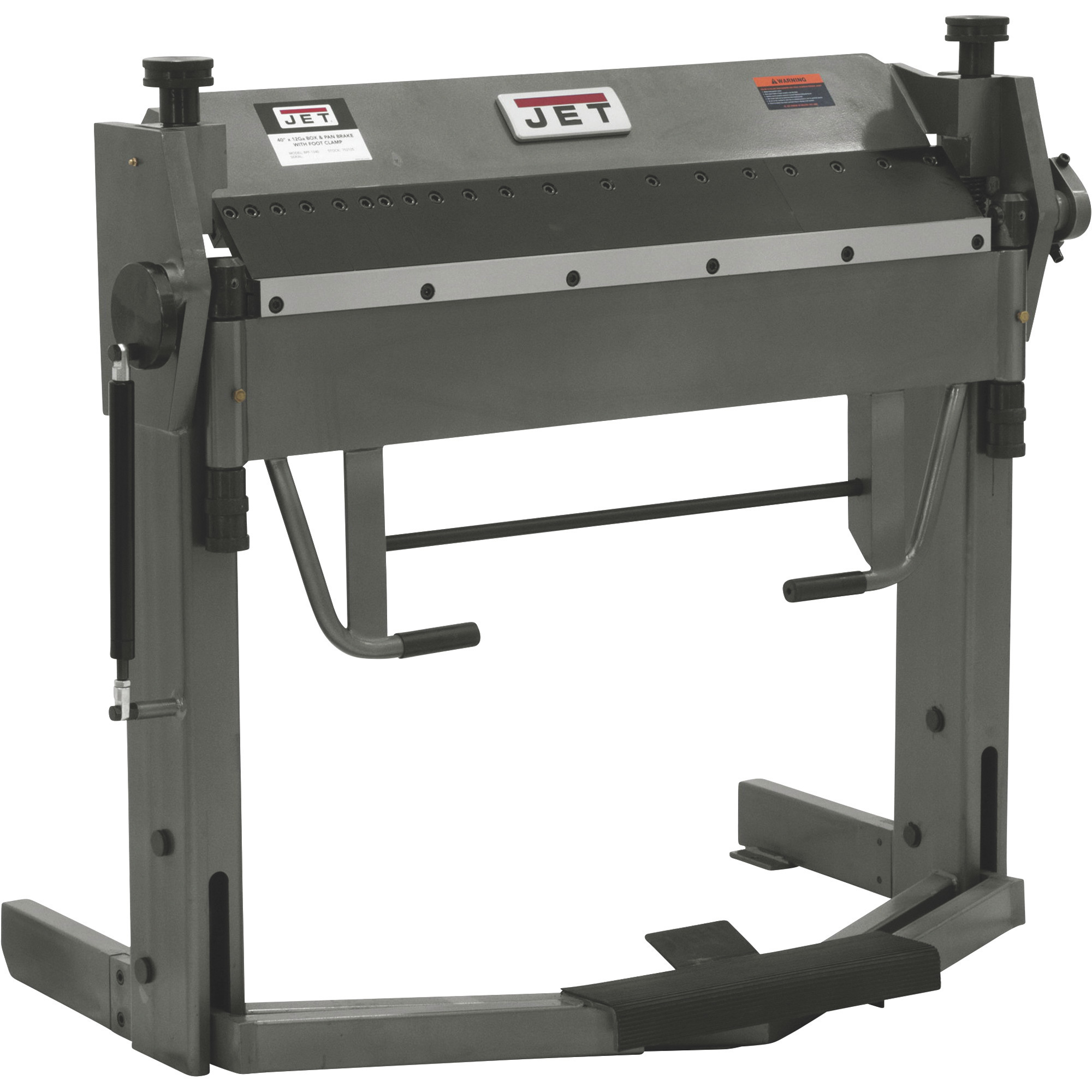 JET Box and Pan Brake with Foot Clamp, 40in., Model# BPF-1240 ...