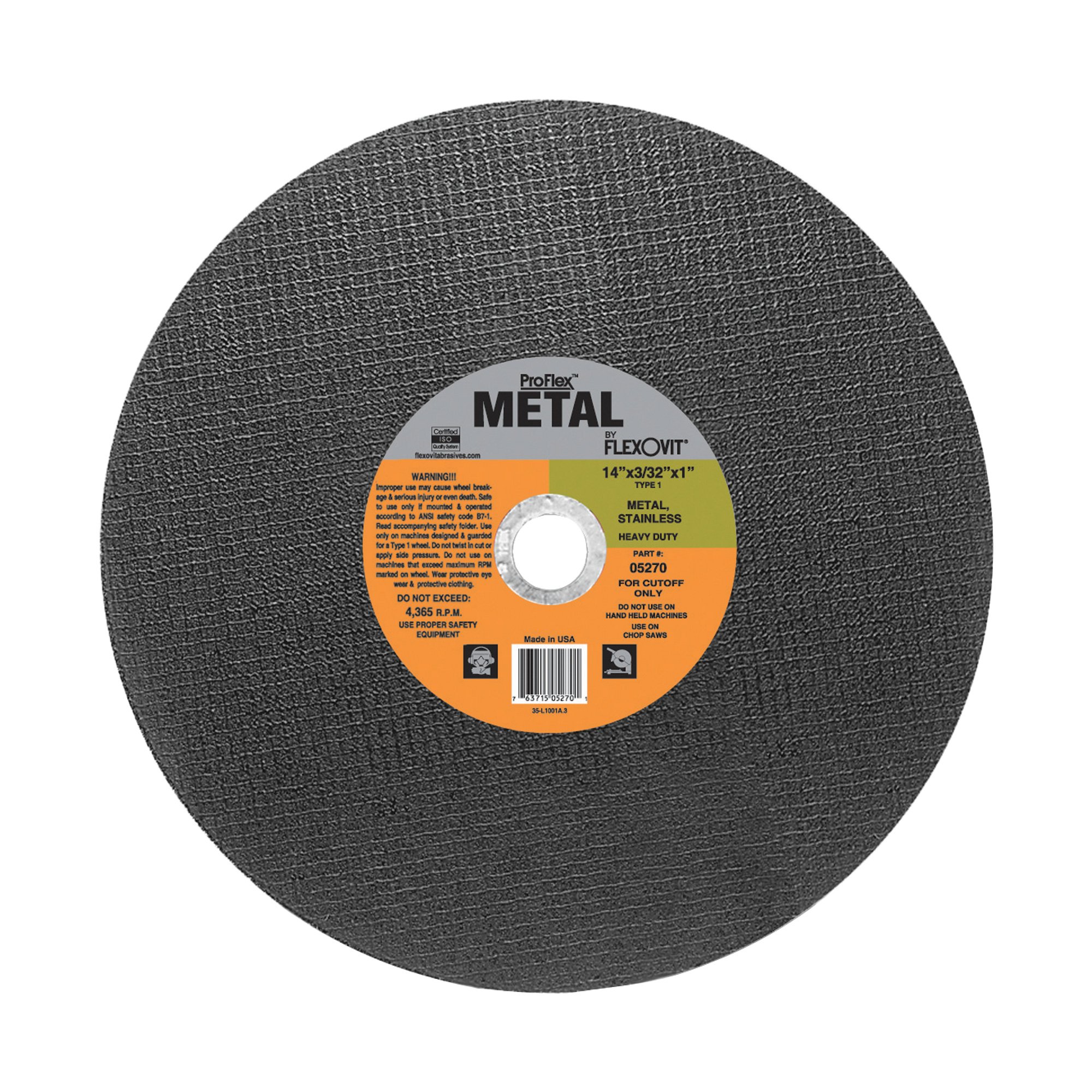 Flexovit Saw Wheel — 14in.dia., Model# 05270 | Northern Tool