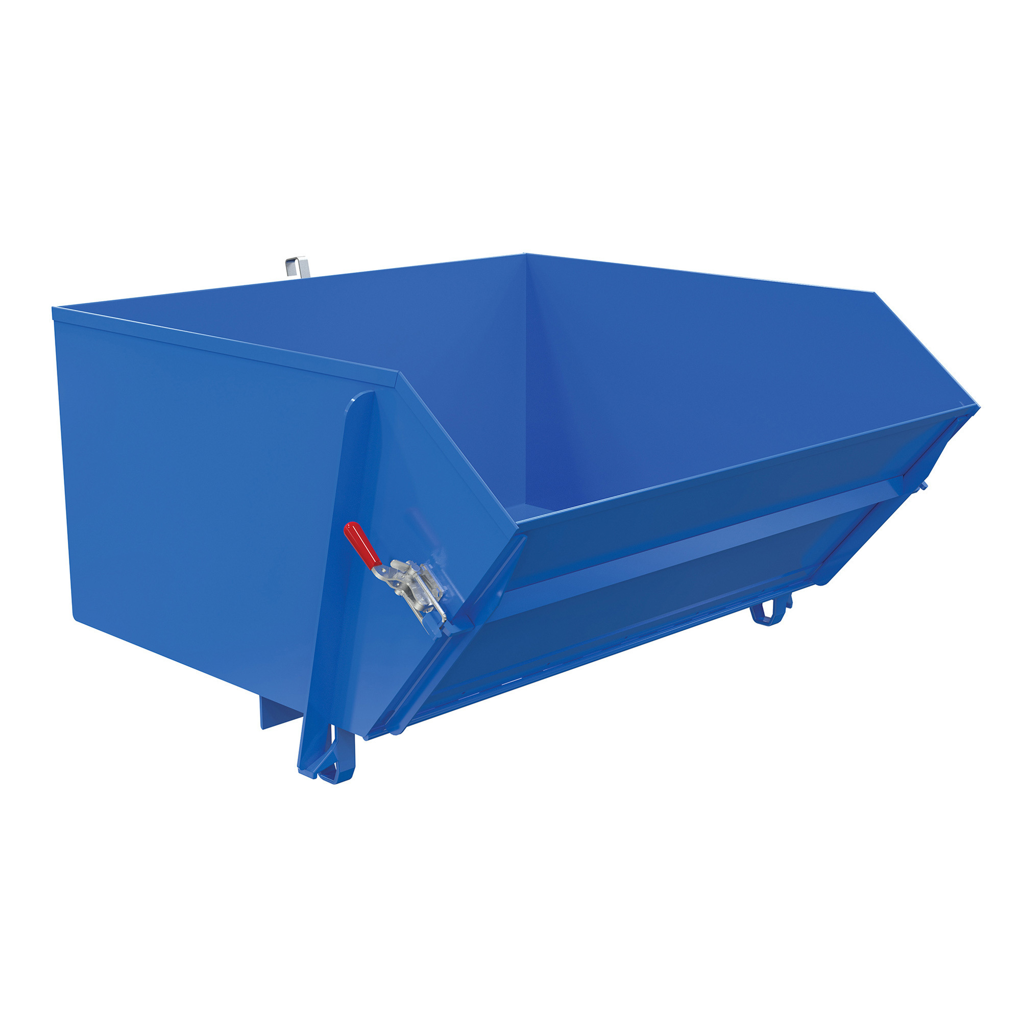 Vestil Self-Dumping Steel Hopper - 6000-Lb. Capacity, Low-Profile ...