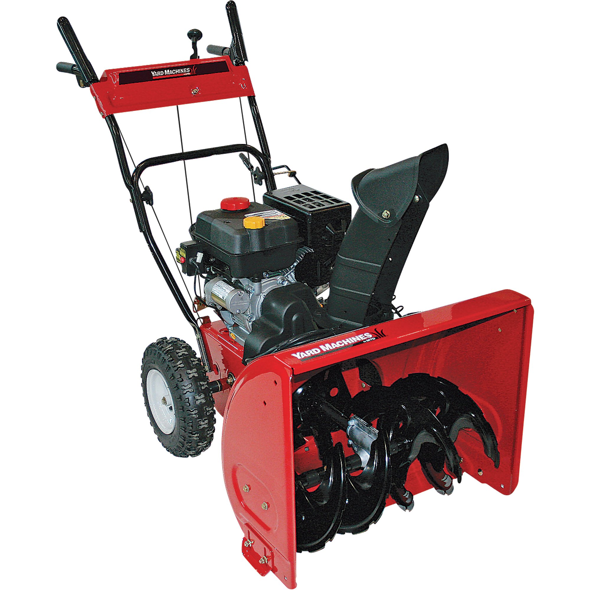 Yard Machines Snow Blower — 24in.W Intake, Electric Start, Model ...