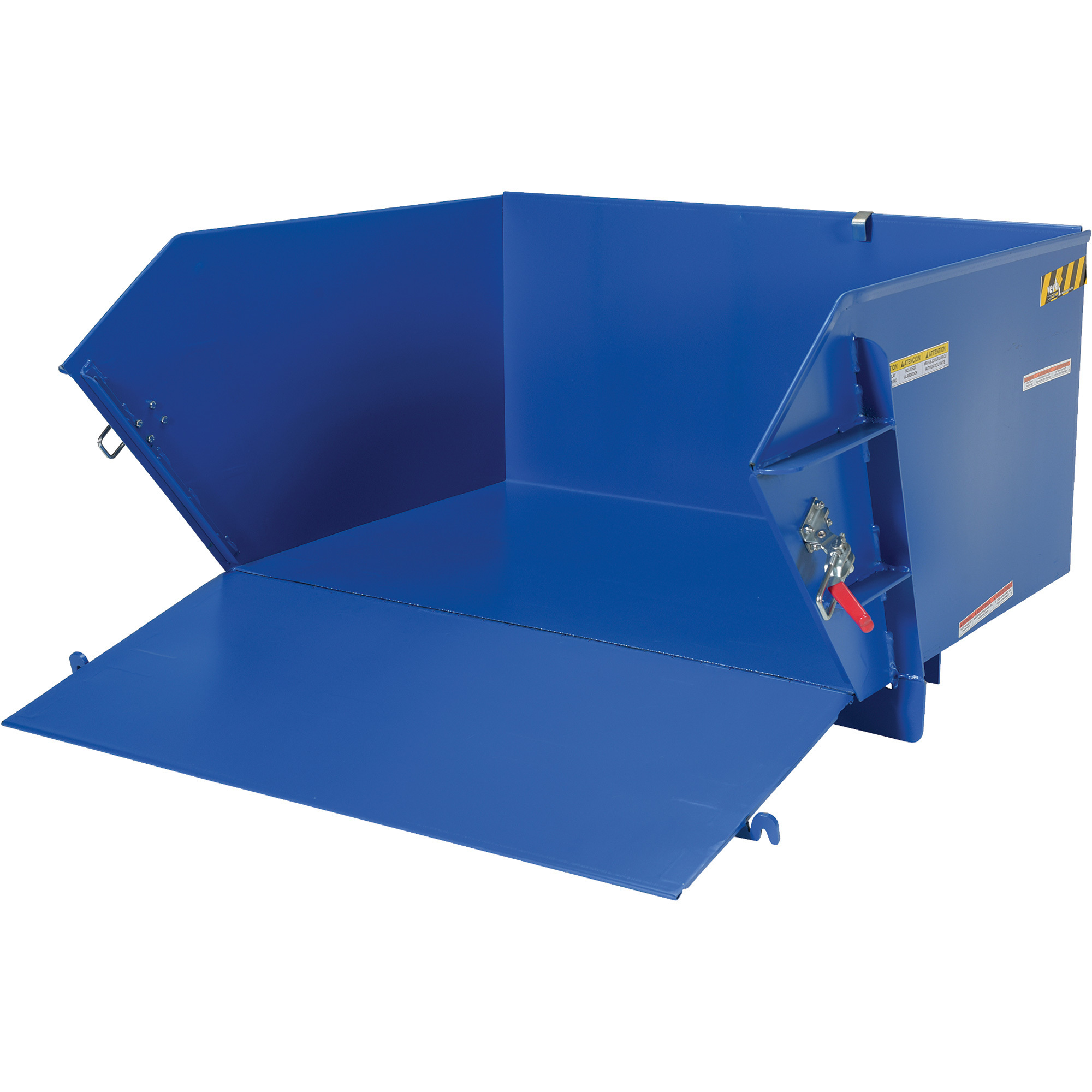 Vestil Low Profile Light-Duty Self-Dumping Steel Hopper - 1 Cu. Yd ...