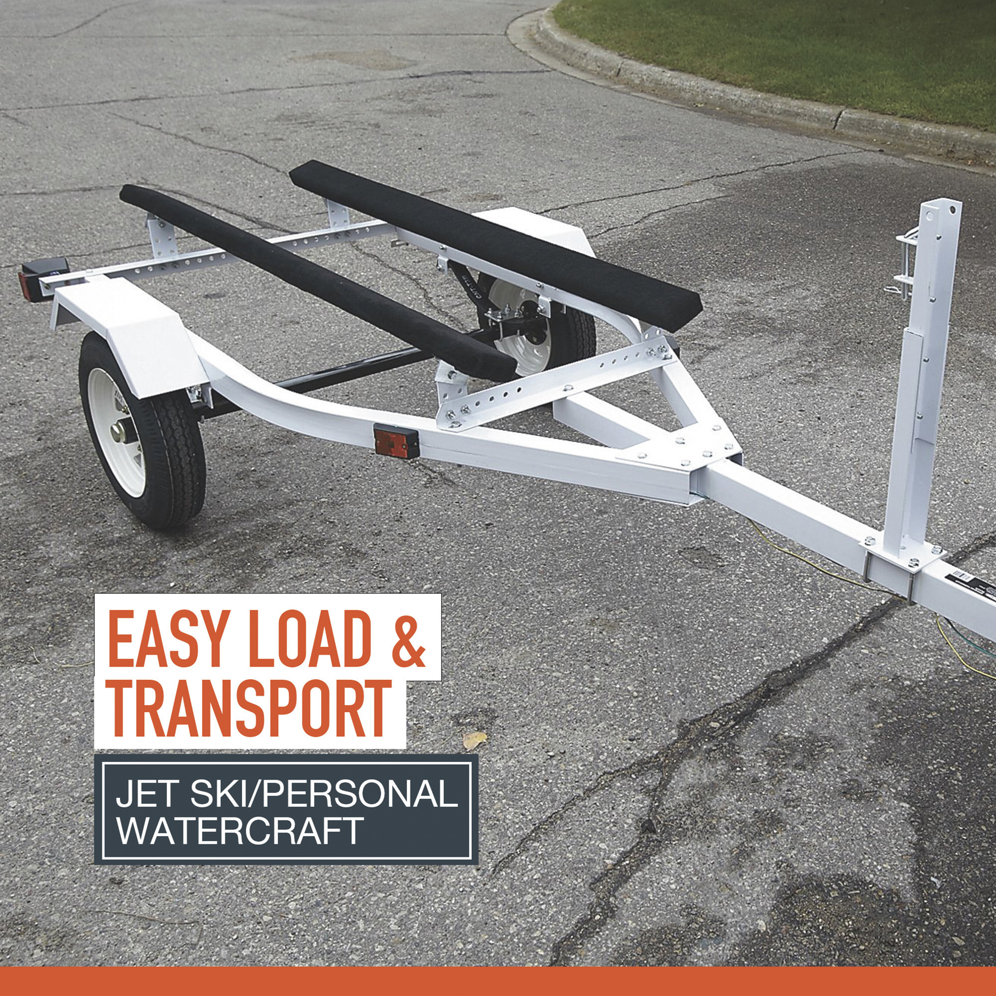 Ironton Jet Ski and Personal Watercraft Trailer Kit, Steel Frame, 610 ...