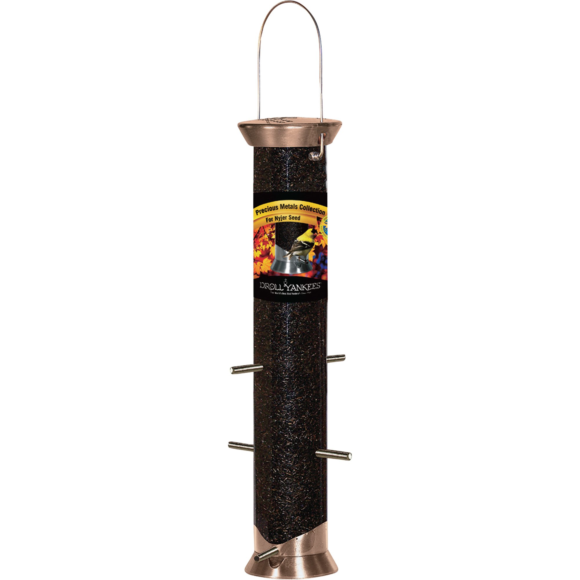 Droll Yankees Finch Feeder — 15in., Copper, Model# CJTHM15C | Northern Tool