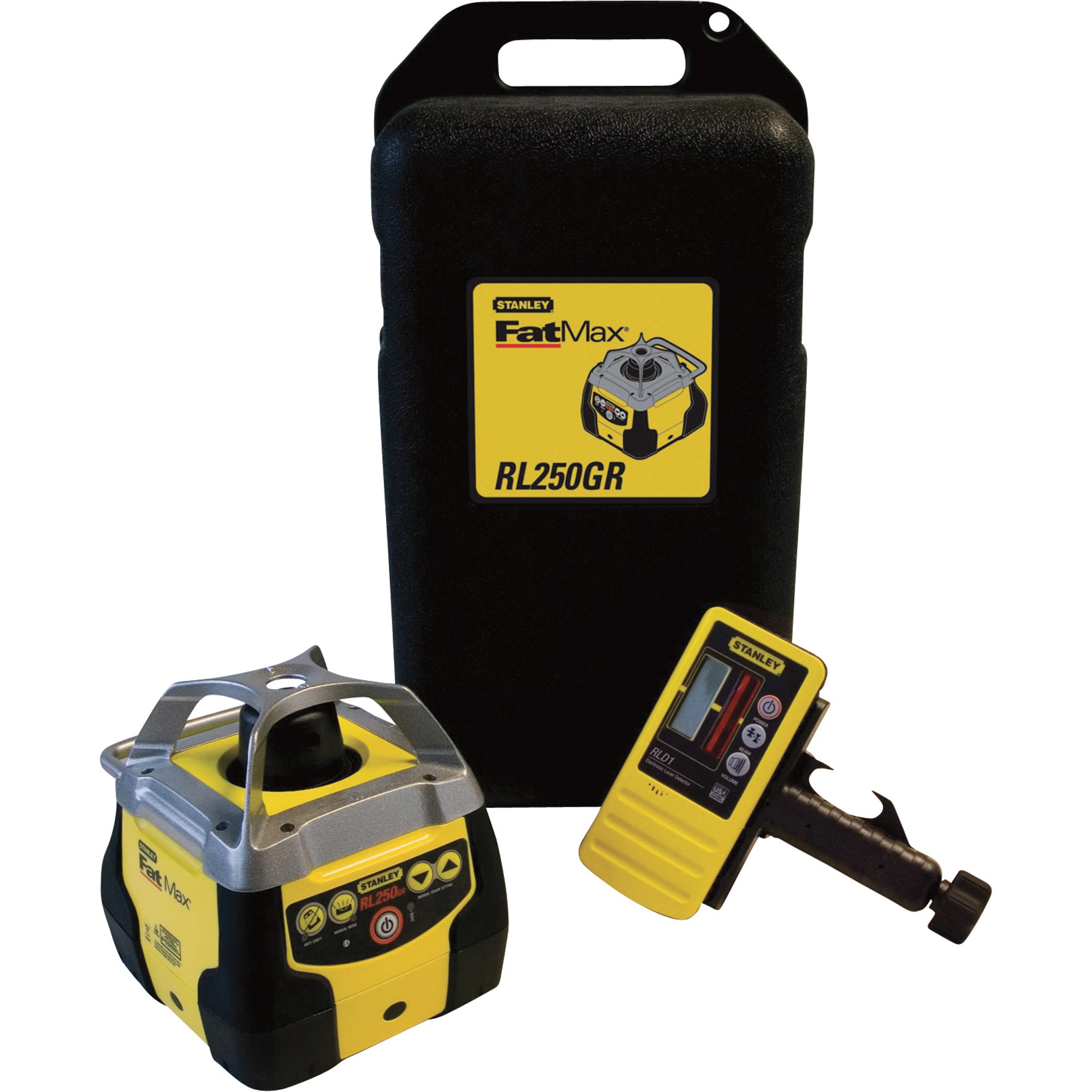 Stanley FatMax Self-Leveling Rotary Laser Level — Model# RL250GR ...