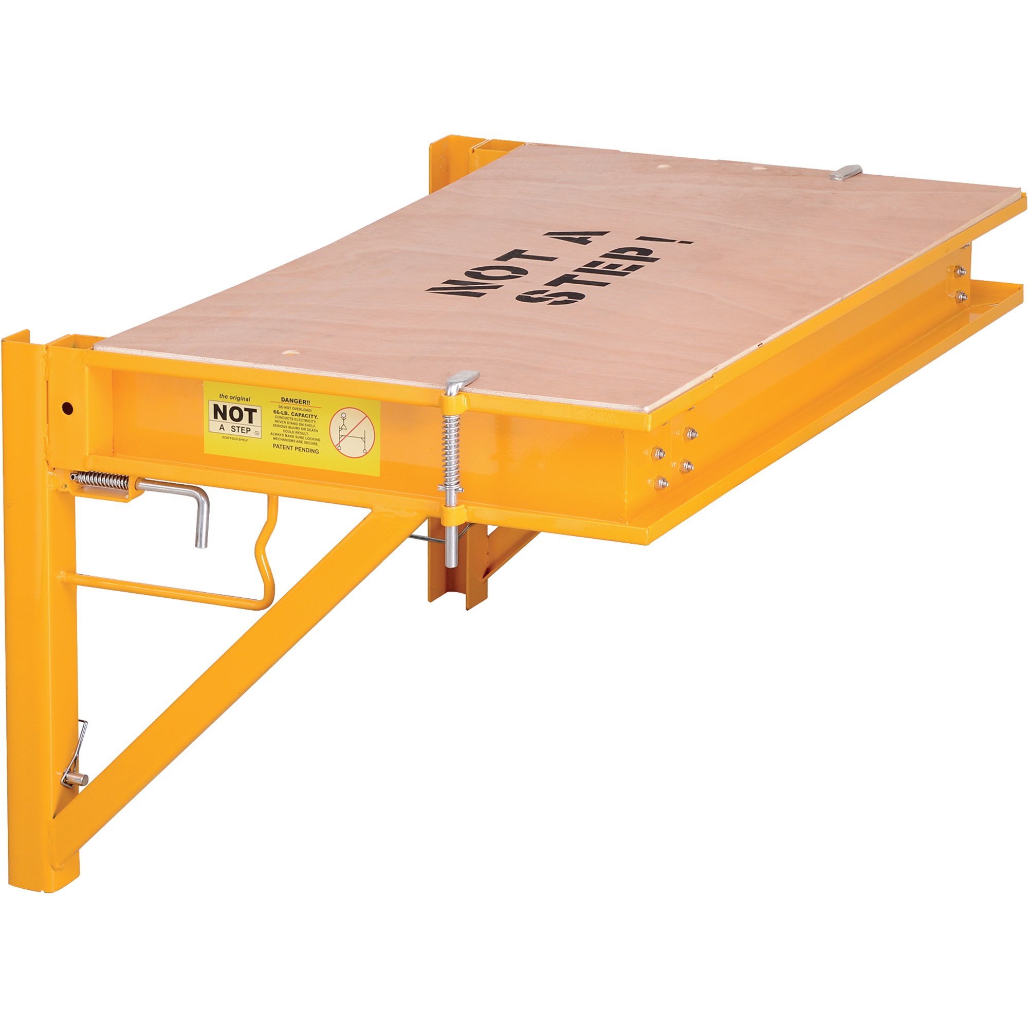 Roughneck Shelf for Baker-Style Scaffold — 21in.L x 29in.W, 66-Lb ...