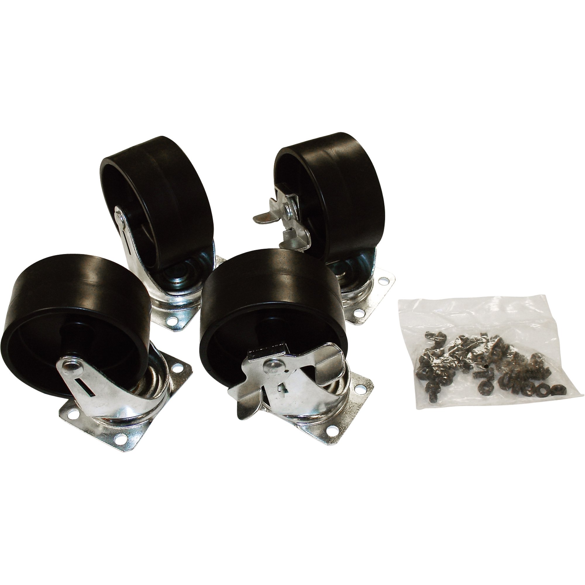 Omaha Industrial Tools 4-Inch Swivel Caster Set — 4-Pc. Set, Model ...