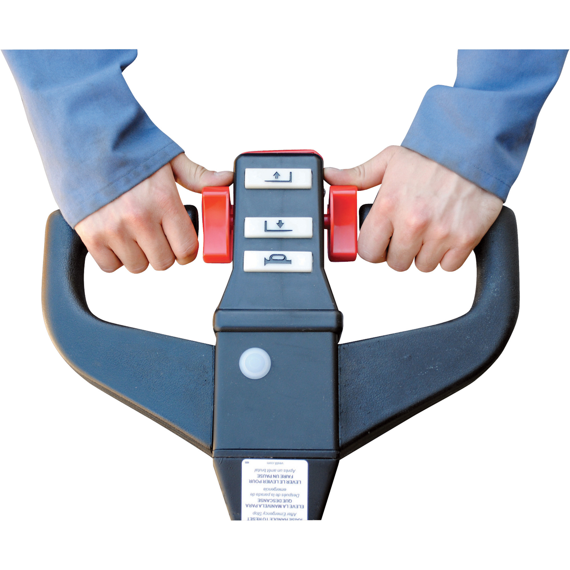 Vestil Fully Powered Electric Pallet Truck, 4,500-Lb. Capacity, 20in. x ...