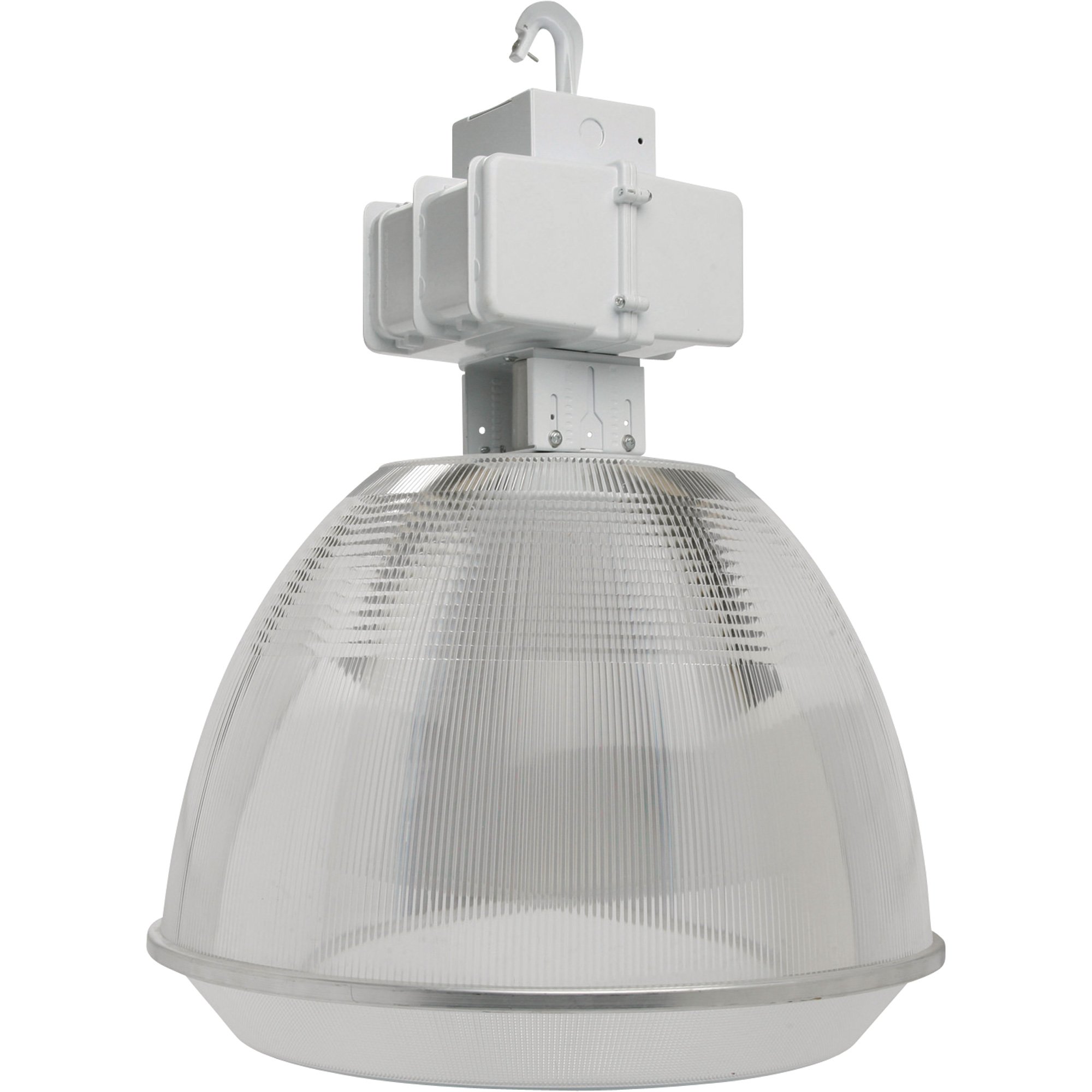 Designers Edge Quad Voltage Low Bay Lighting — 22in. Acrylic Reflector ...