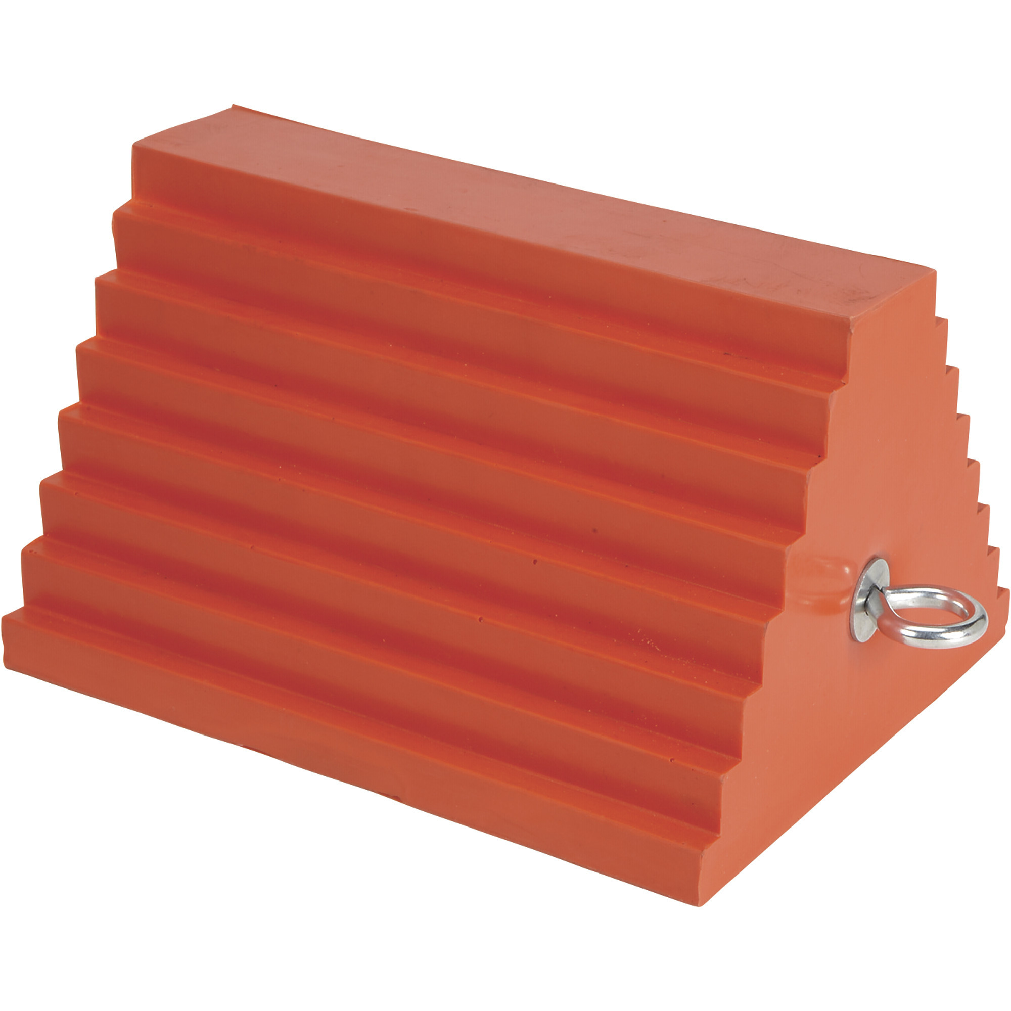 Ironton Pyramid-Style Wheel Chock — Polyurethane, 9 3/4in.L x 7 3/4in.W ...