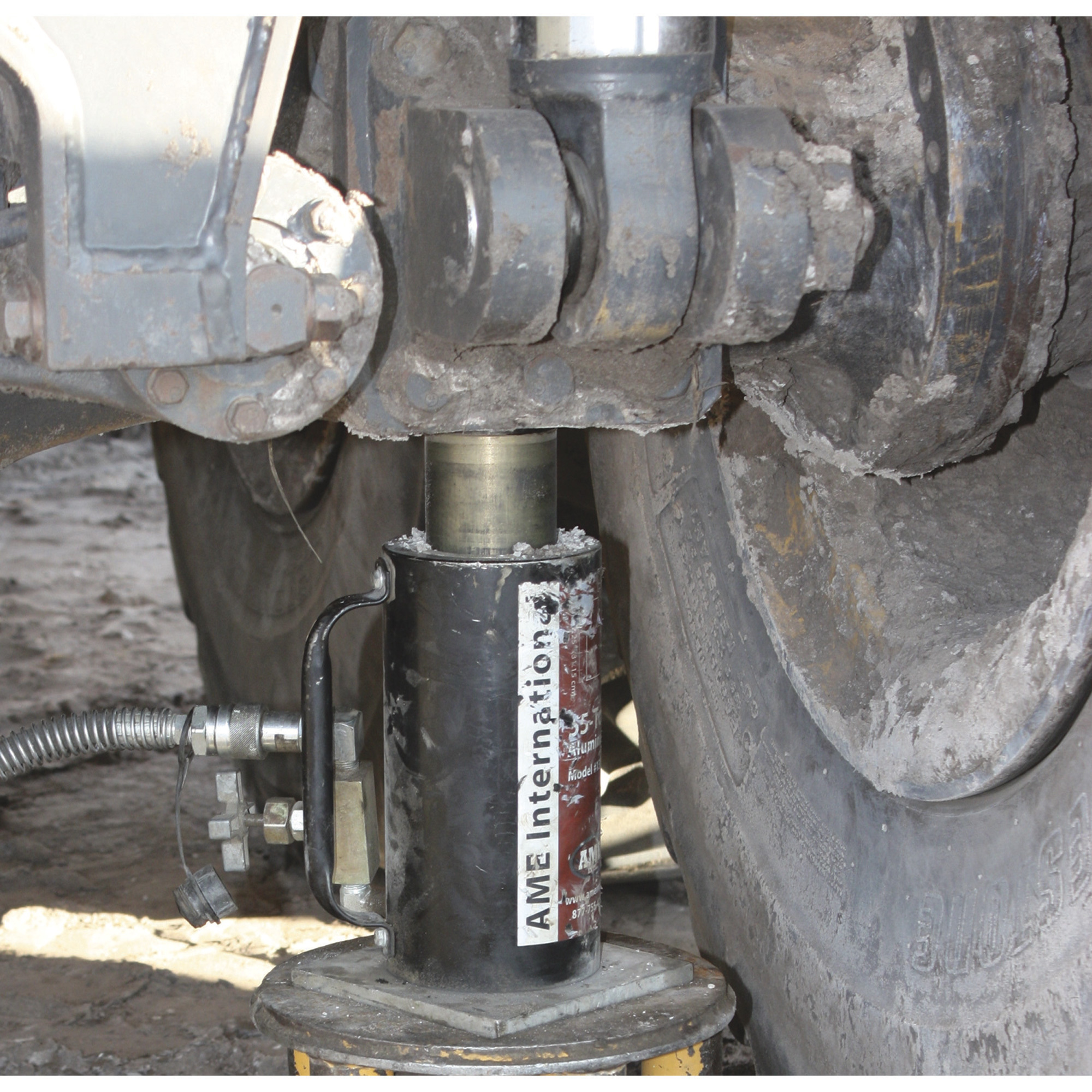 Ame International Aluminum Jack, 55-Ton Capacity, 6in. Stroke, Model ...