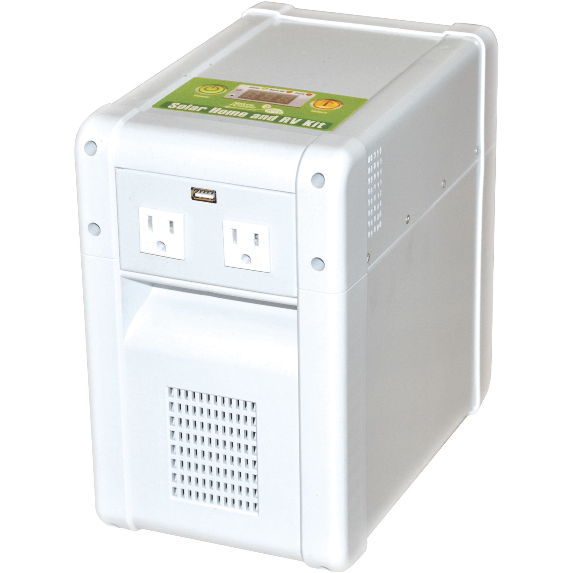 Nature Power Solar Home and RV Portable Backup Power Kit — 12 Volts ...