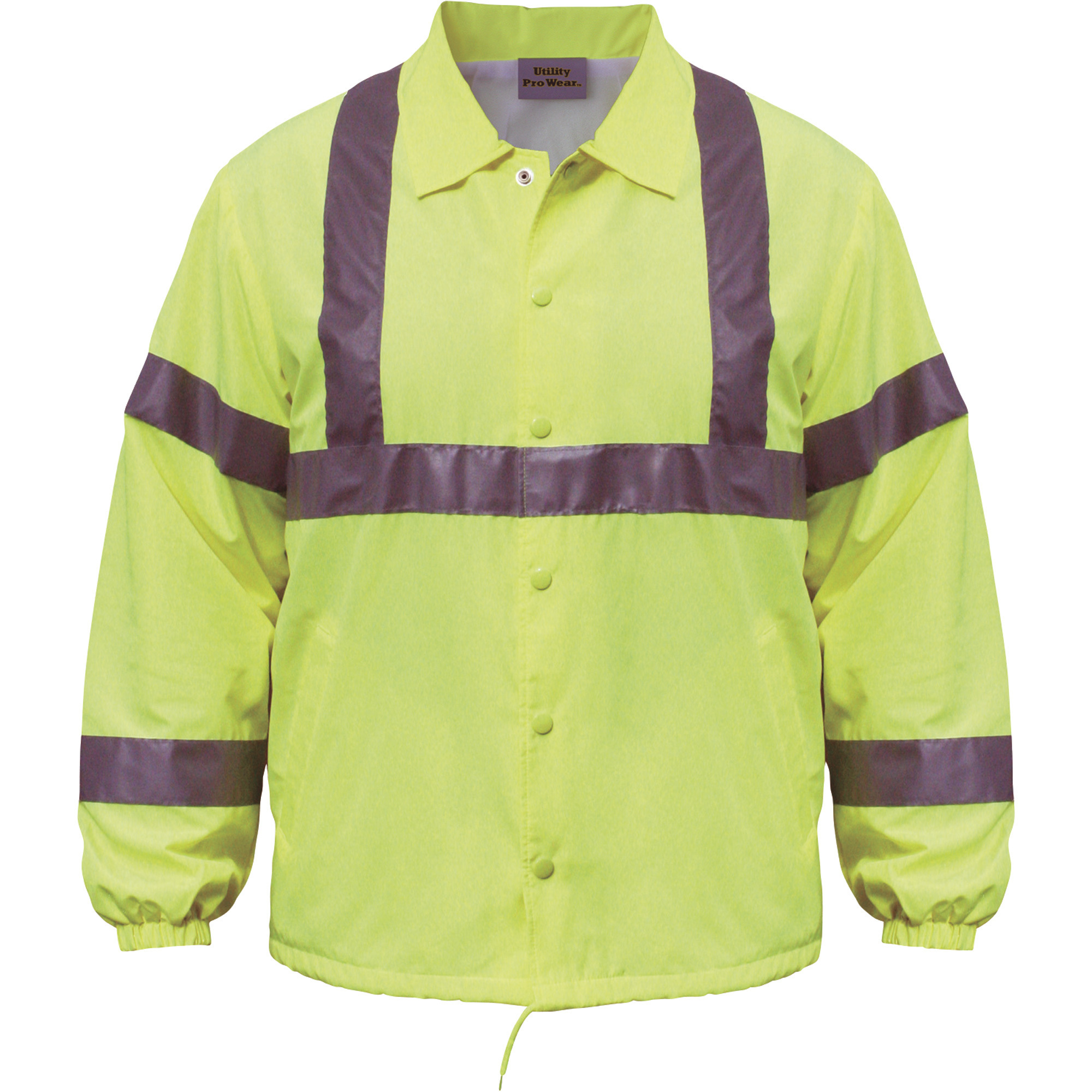 Class 2 High-Visibility Windbreaker — Lime, Medium, Model# UHV600 ...