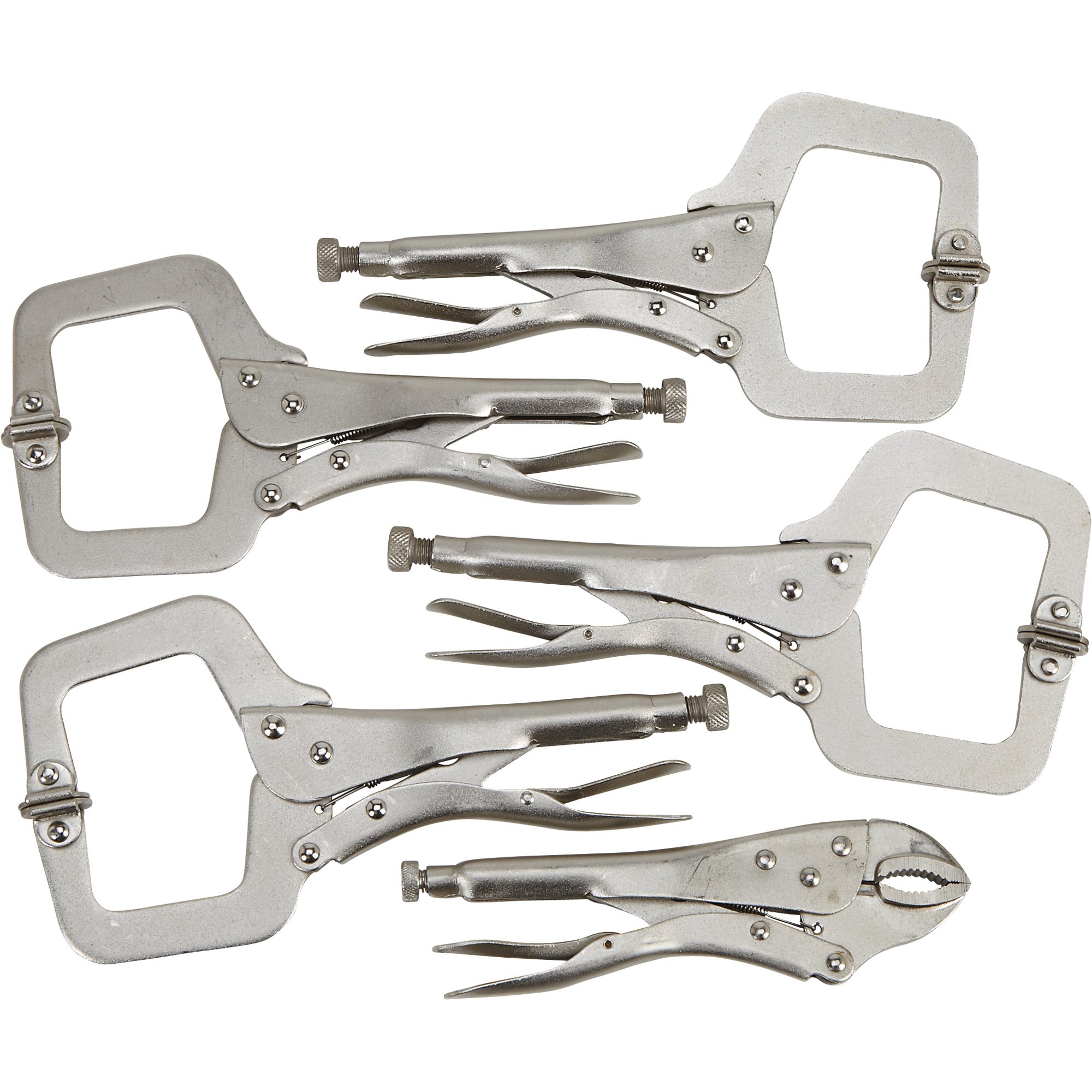 Ironton 5-Pc. Locking Pliers Set | Northern Tool