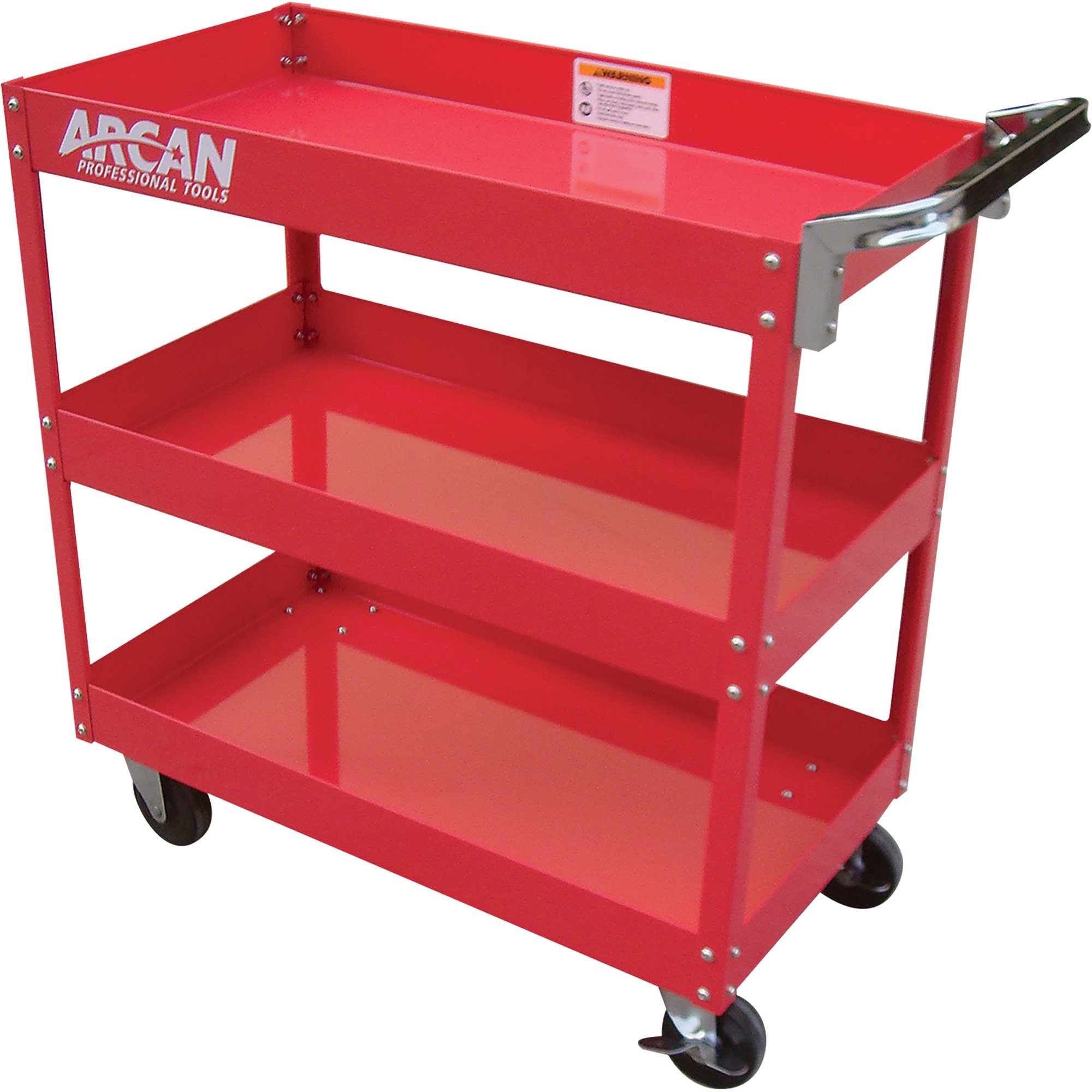 Arcan PowerStation Service Cart — 350-Lb. Capacity, Model# ASC0303R ...