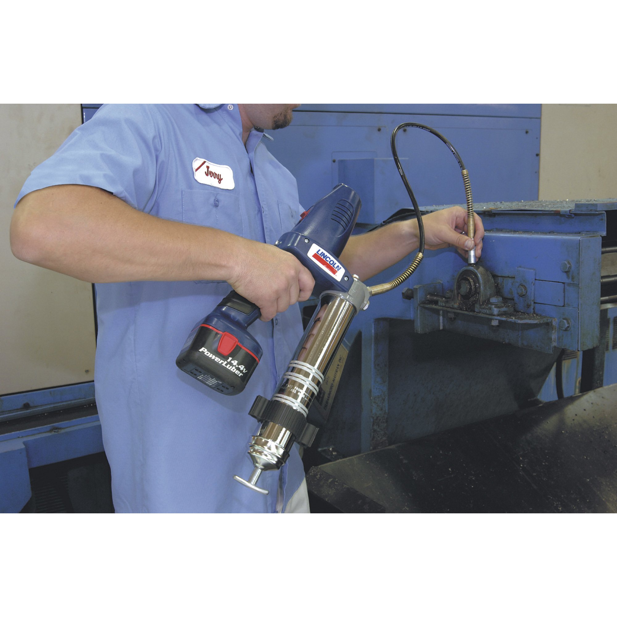 Lincoln PowerLuber AC Battery Charger — 14.4 Volt or 18 Volt, Model ...