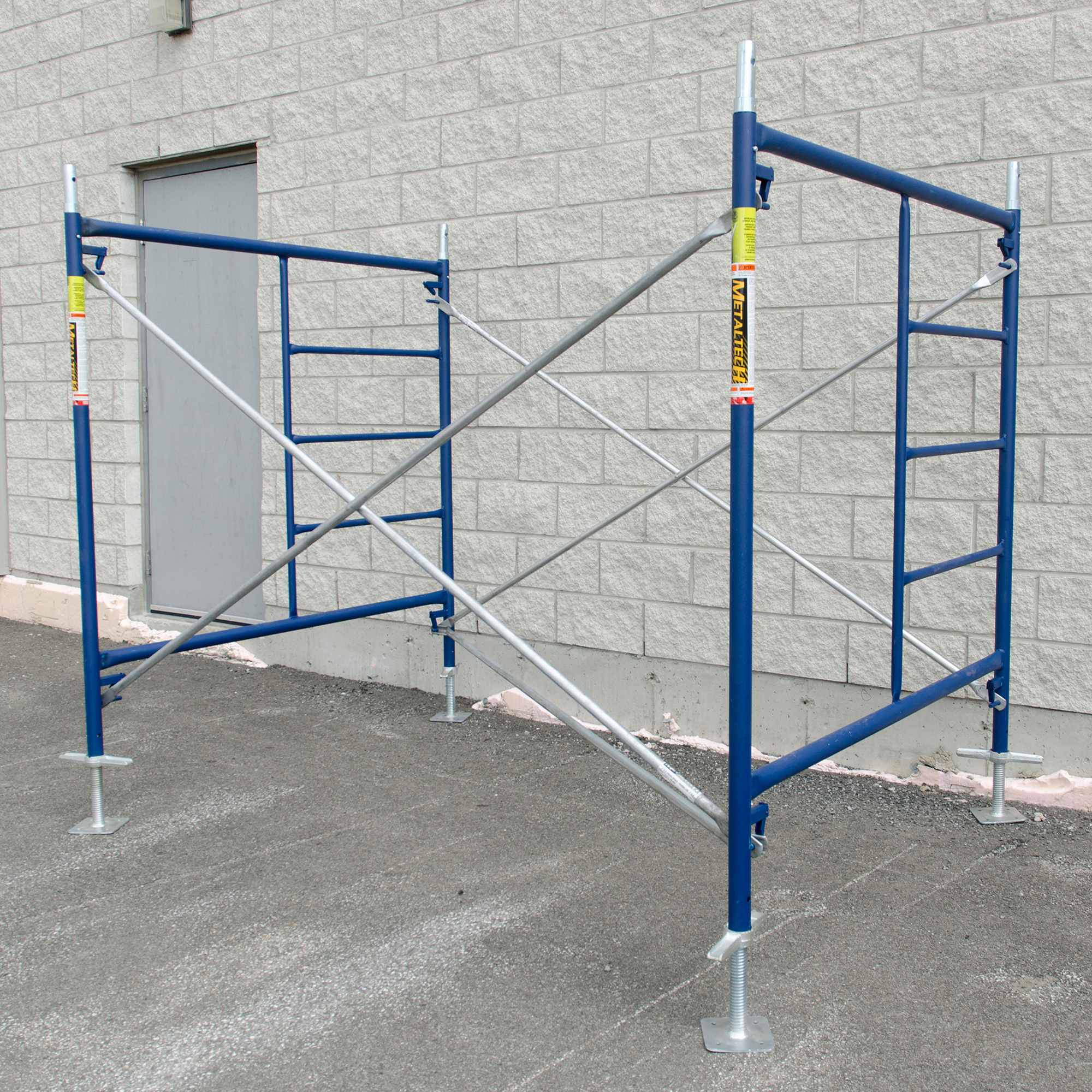 Metaltech Scaffolding Cross Brace, 7Ft.L x 4Ft.H, Model# M-MC4884 ...