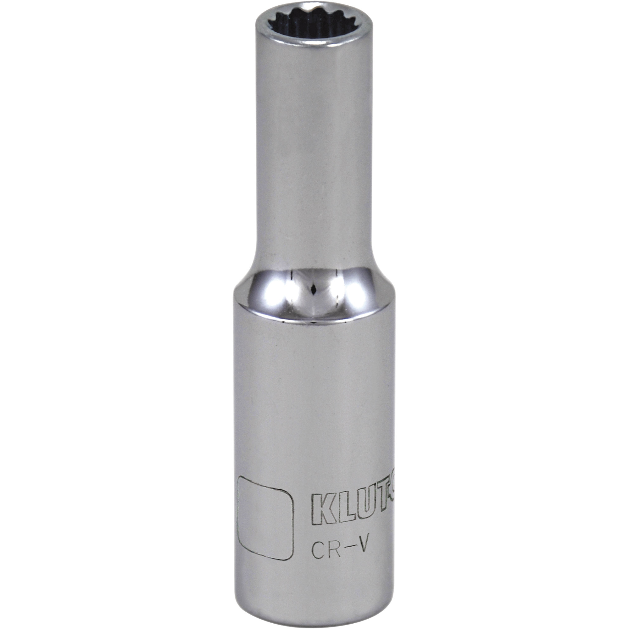 Klutch Deep Socket, Metric, 11mm, 3/8in.-Drive, 12-Pt. | Northern Tool