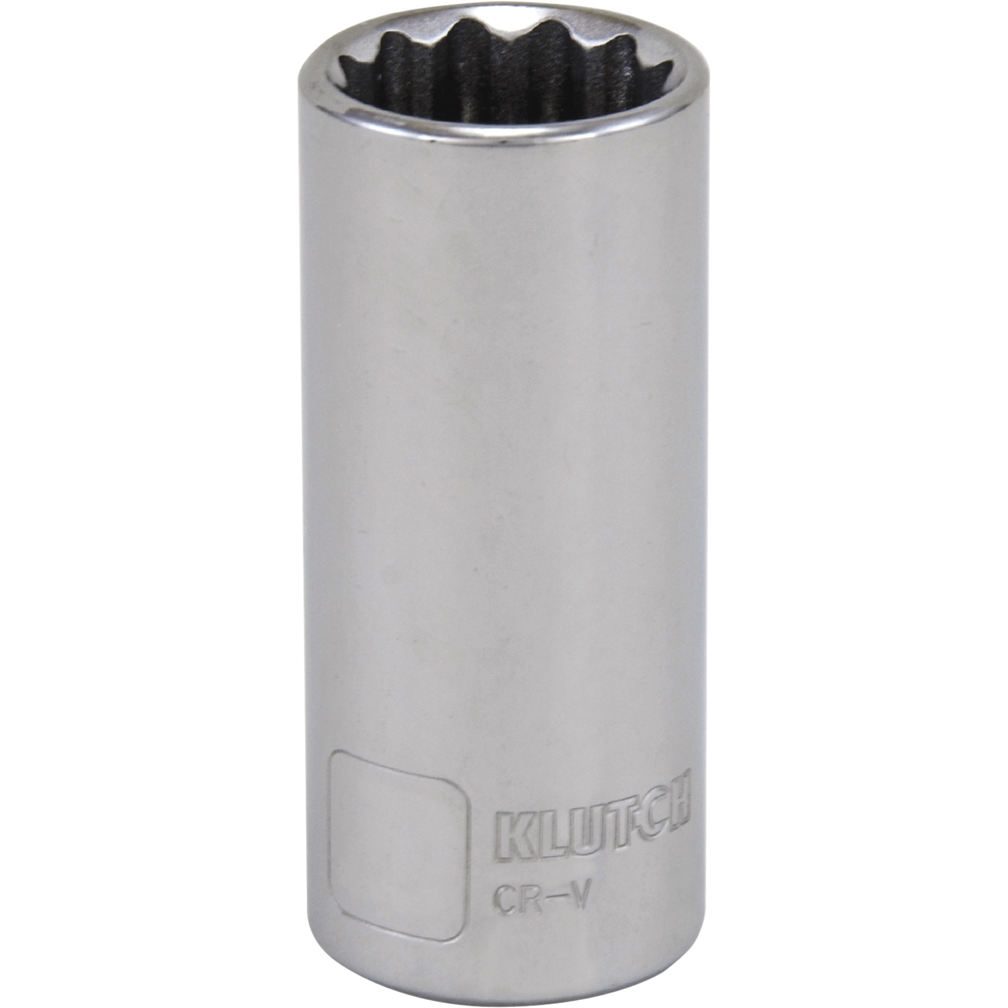 Klutch Deep Socket, Metric, 19mm, 3/8in.-Drive, 12-Pt. | Northern Tool