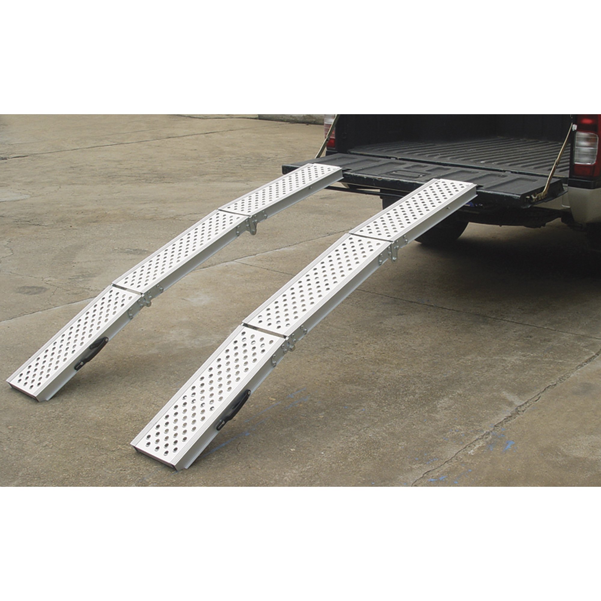ATV Motorcycle Loading Equipment Set Of 2 Foldable Loading Ramps - 72 ...