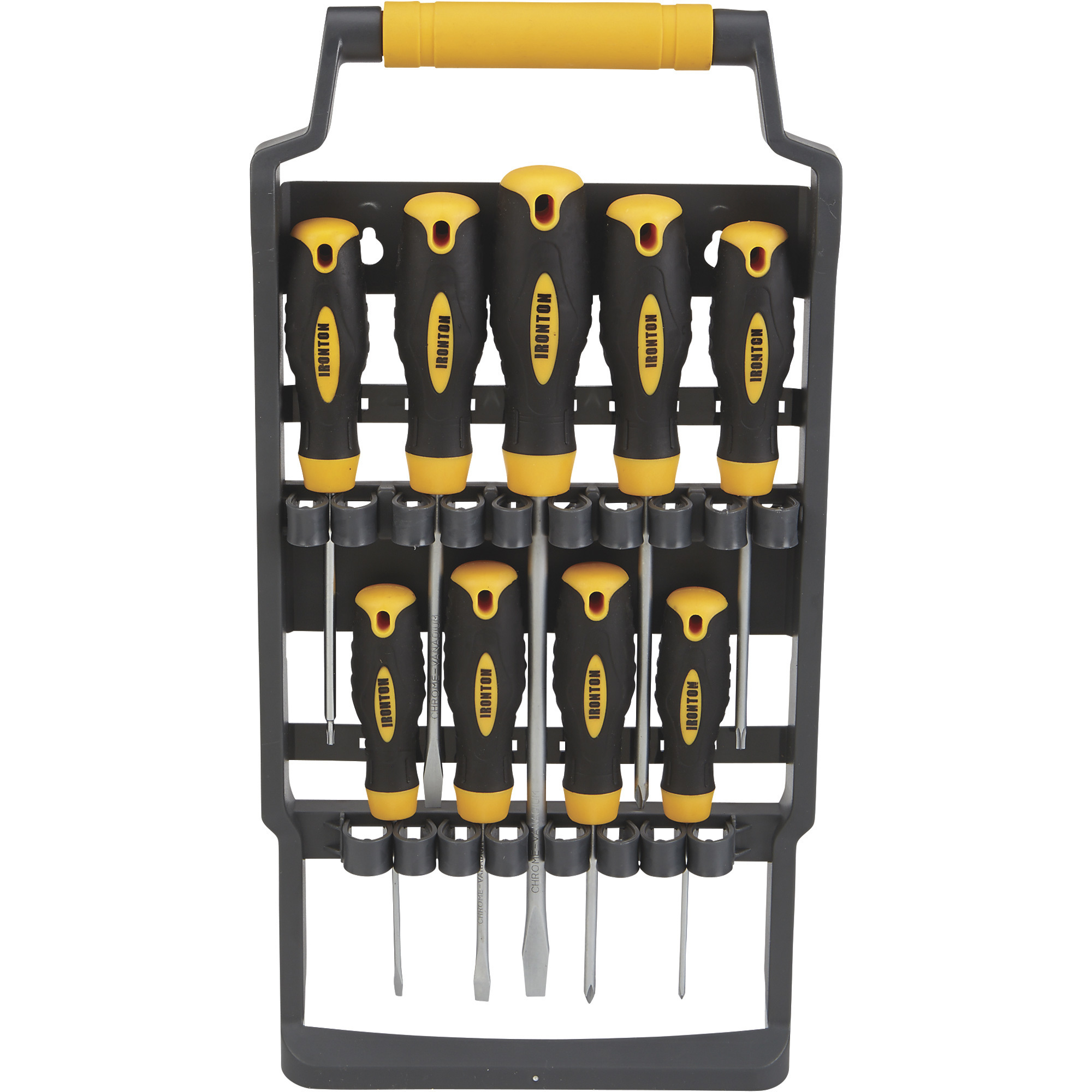 Ironton Screwdriver Set With Holder 9 Pc Northern Tool