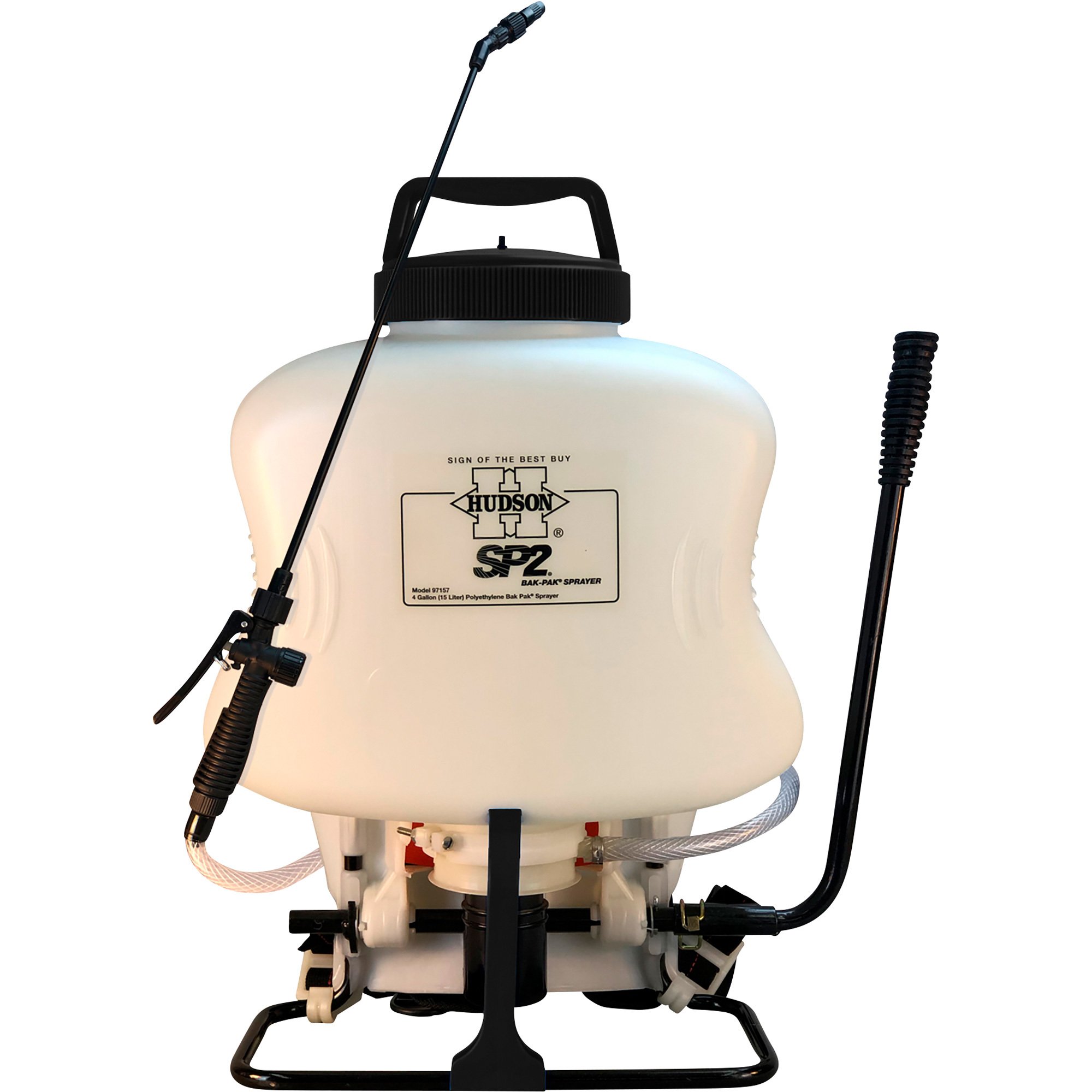 Hudson Piston Pump Backpack Sprayer — 4-Gallon Capacity, 180 PSI, Model ...