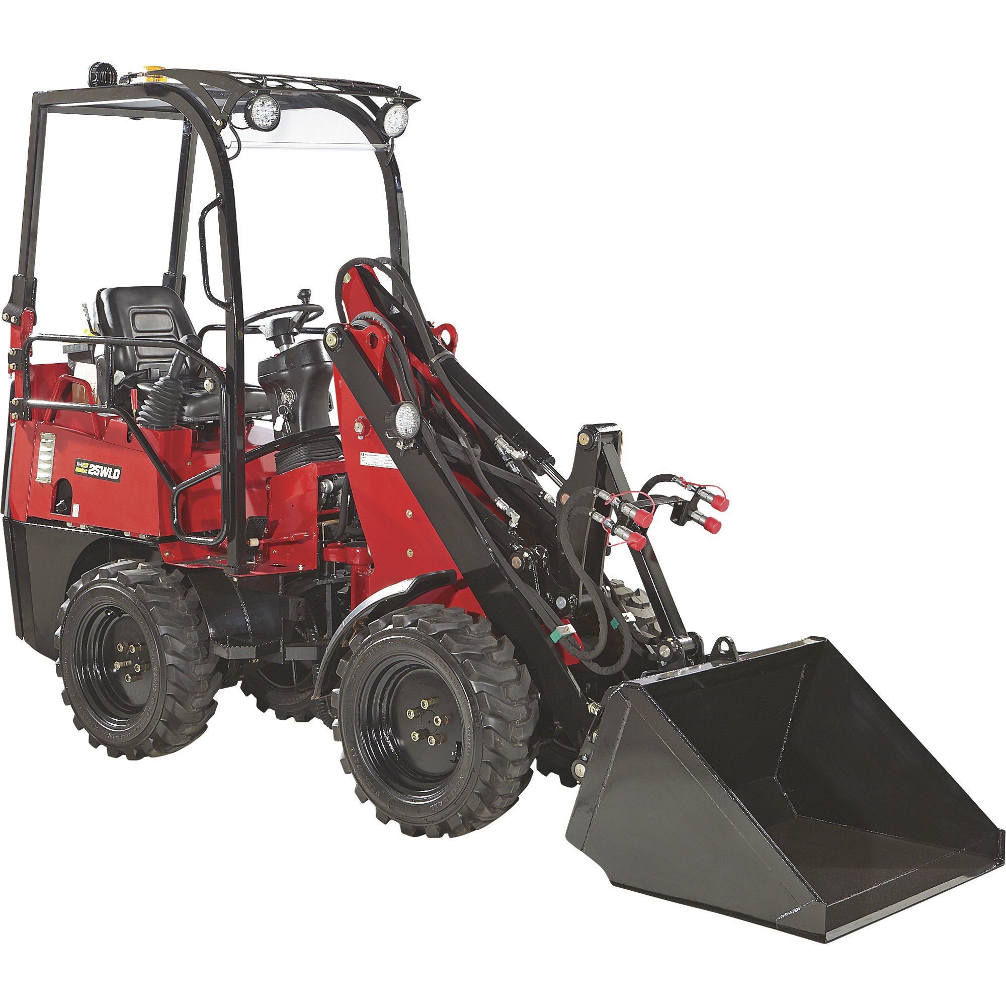 NorTrac 25WLD 25 HP Mini Compact Articulated Wheel Loader — Diesel ...