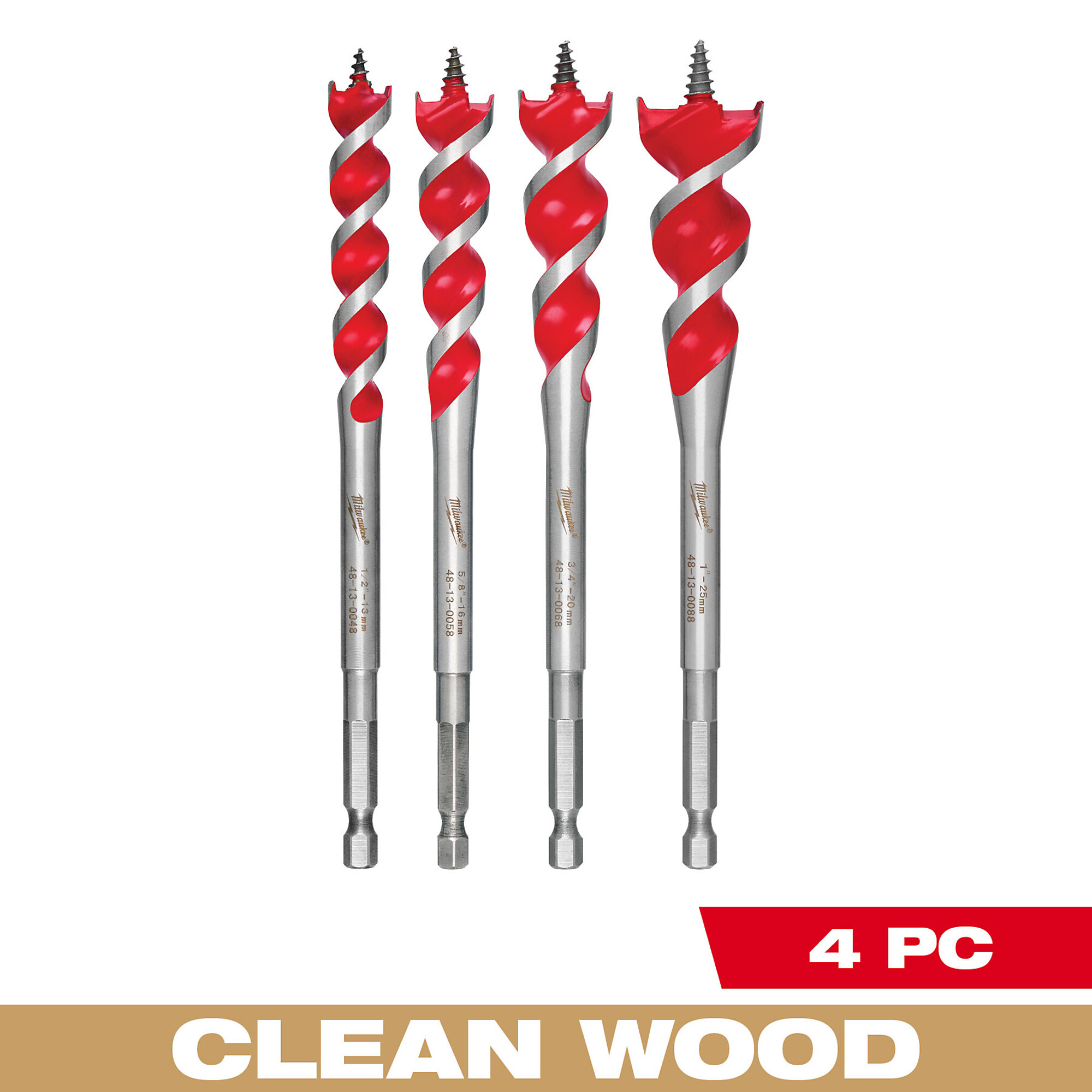 Milwaukee speed feed wood bits store