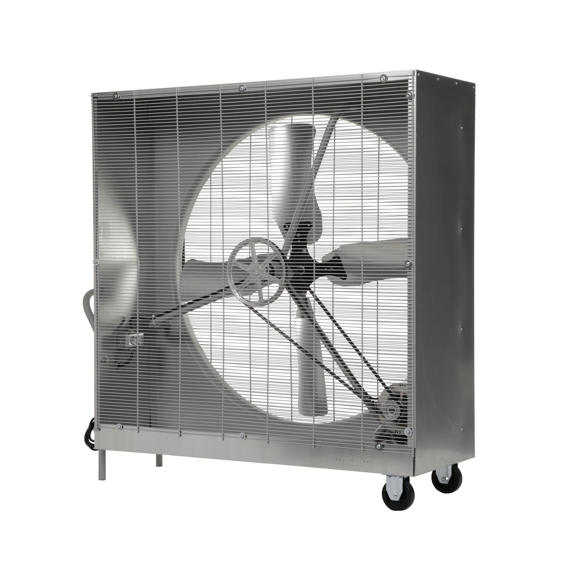 TPI, Portable Square Blower, Fan Diameter 42 in, Air Delivery 17500 cfm ...