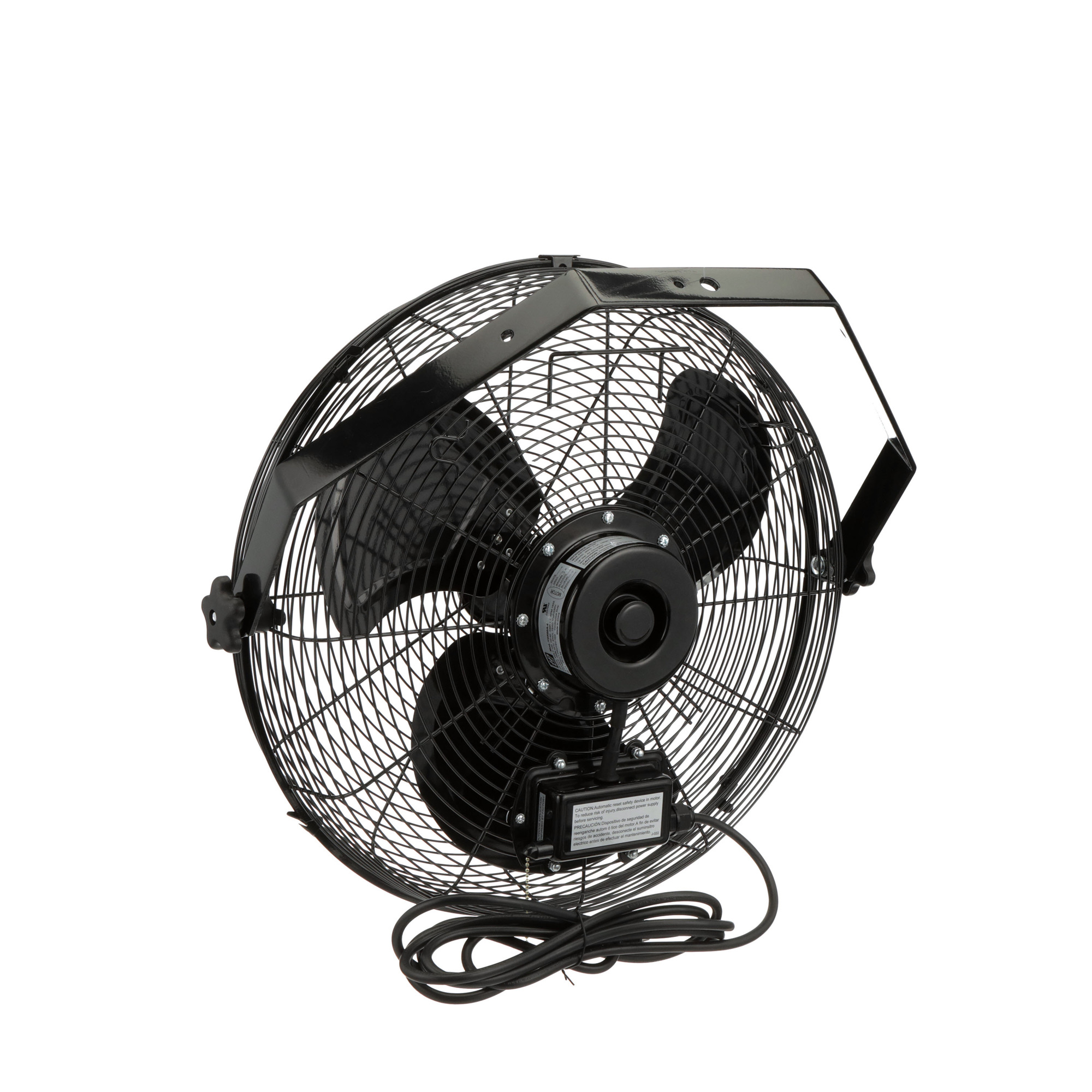 TPI, Yoke Mount Fan, Fan Type Workstation, Fan Diameter 18 in, Air ...