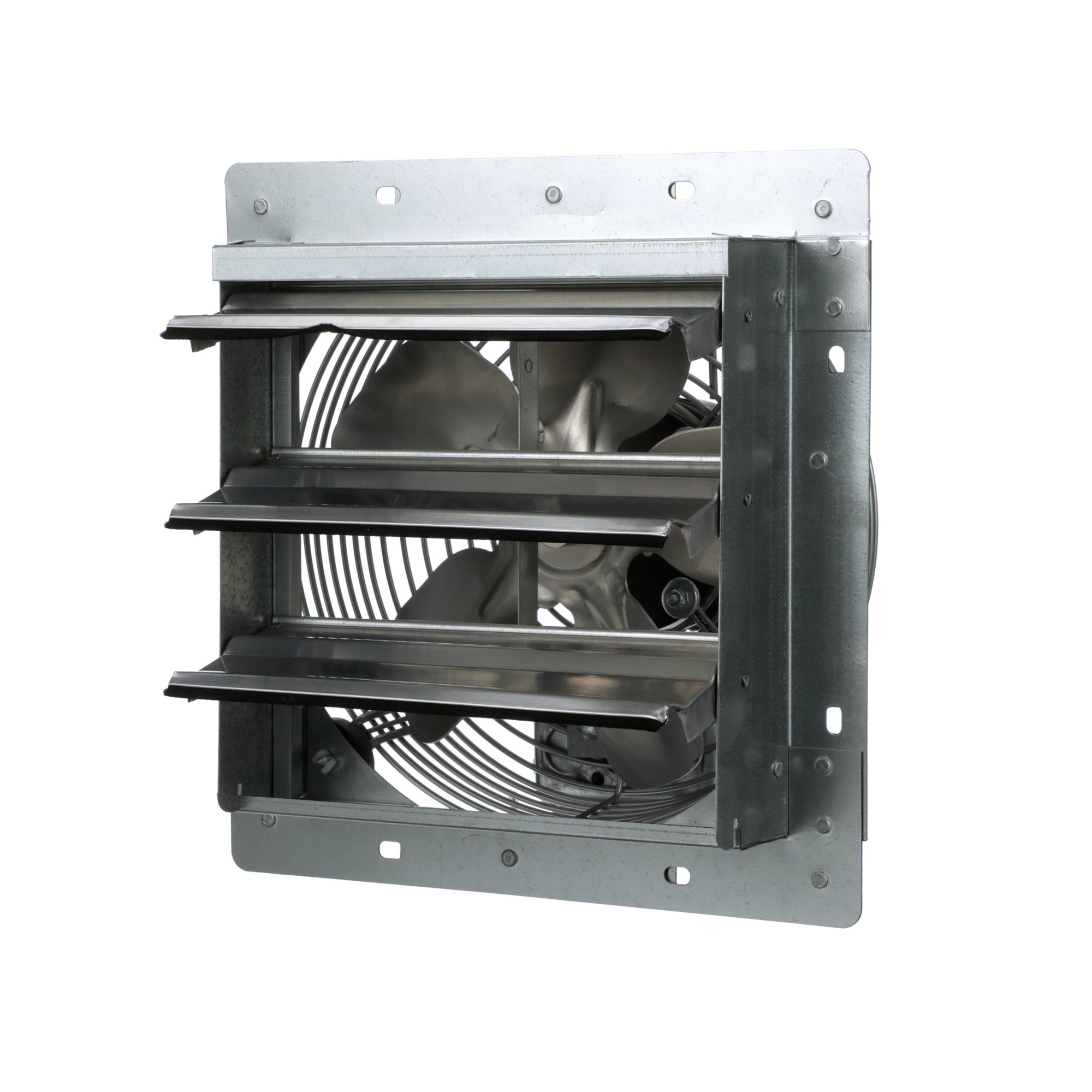 TPI Shutter-Mounted Exhaust Fan - 10in. Dia., Direct Drive, 680 CFM, 3 ...