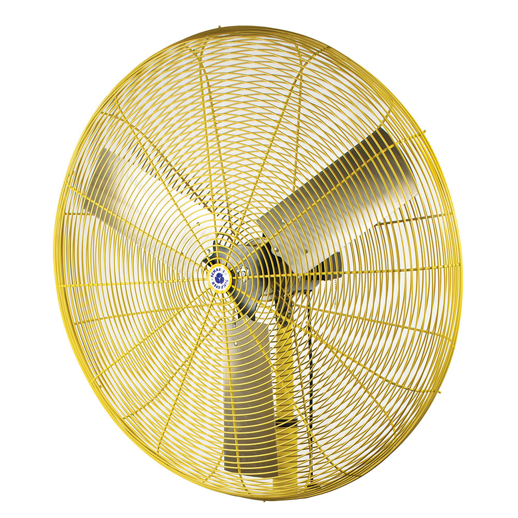 Schaefer, OSHA Yellow Guards, Fan Type Wall Mount, Fan Diameter 36 in ...