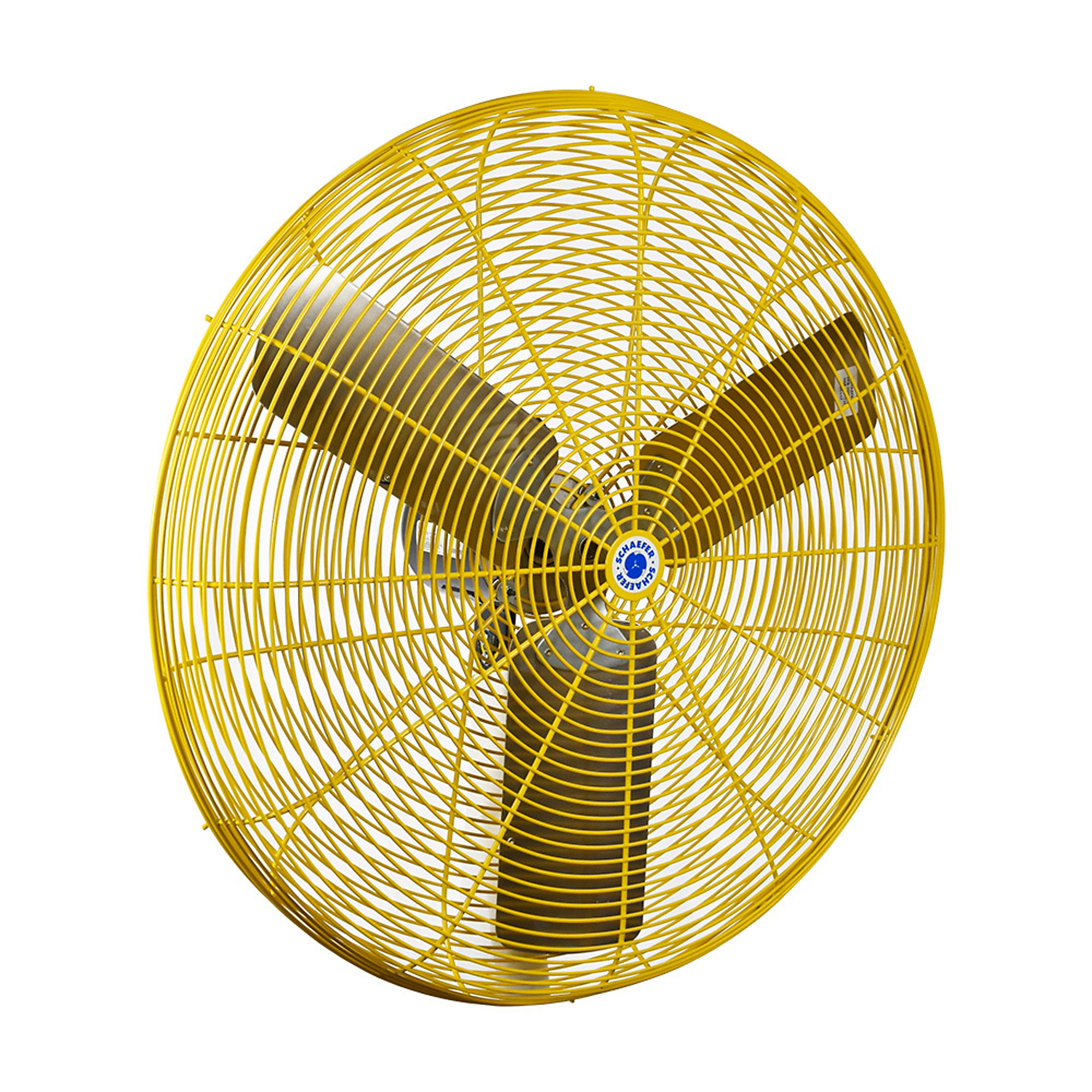 Schaefer, OSHA Yellow Guards, Fan Type Wall Mount, Fan Diameter 36 in ...