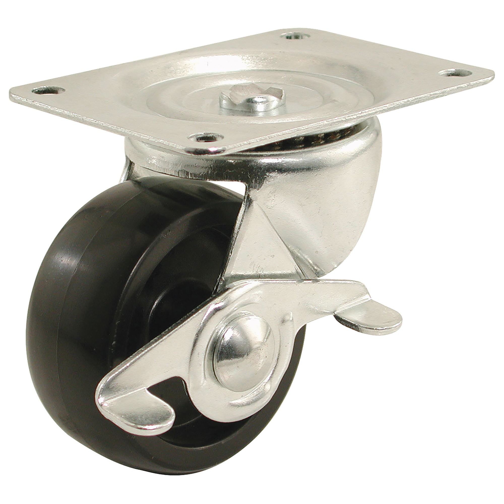 Shepherd Hardware, Casters, Wheel Diameter 4 in, Caster Type Rigid and ...