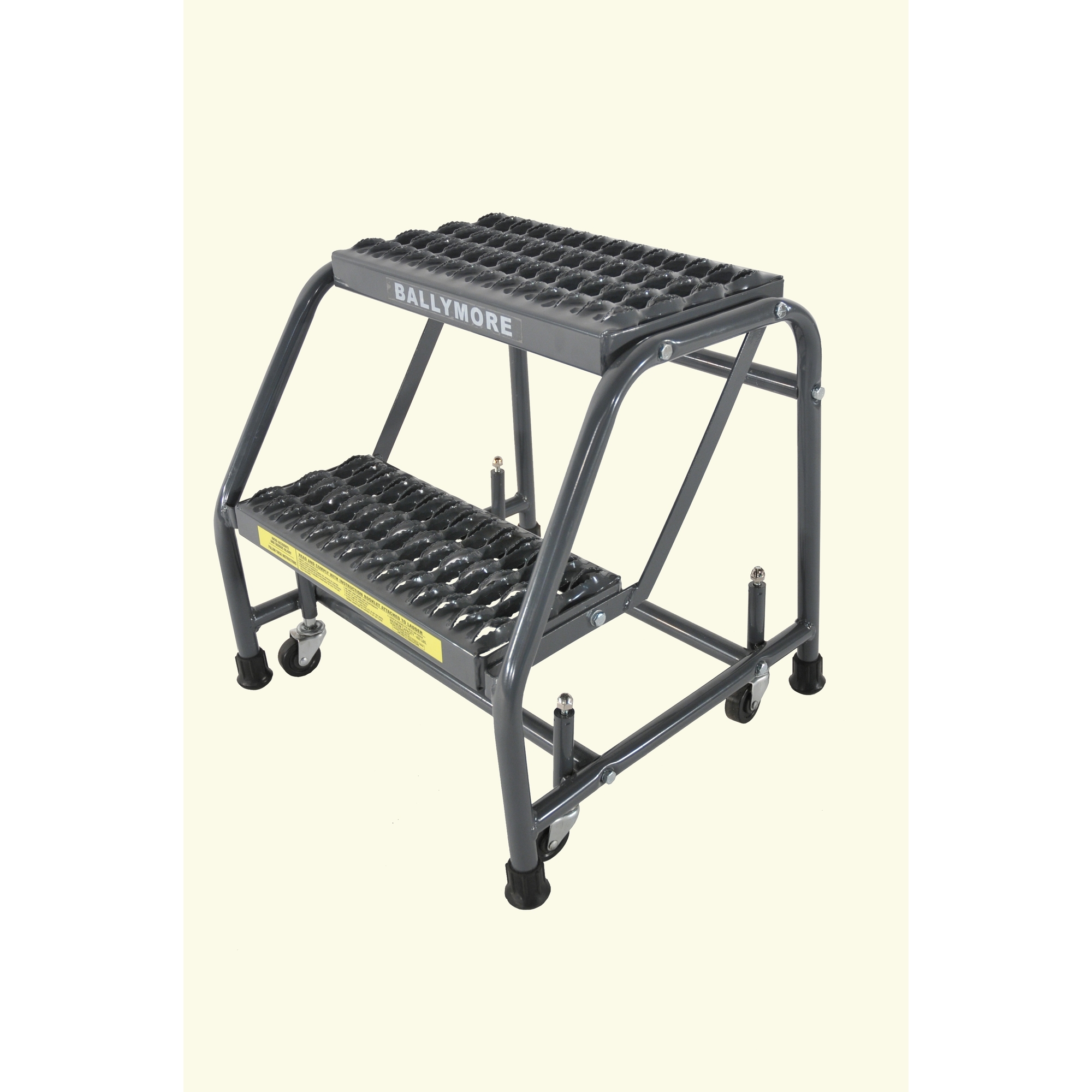 Ballymore, Rolling Ladder, Overall Height 19 in, Steps 2, Material ... Ballymore, Rolling Ladder, Overall Height 19 in, Steps 2, Material ...