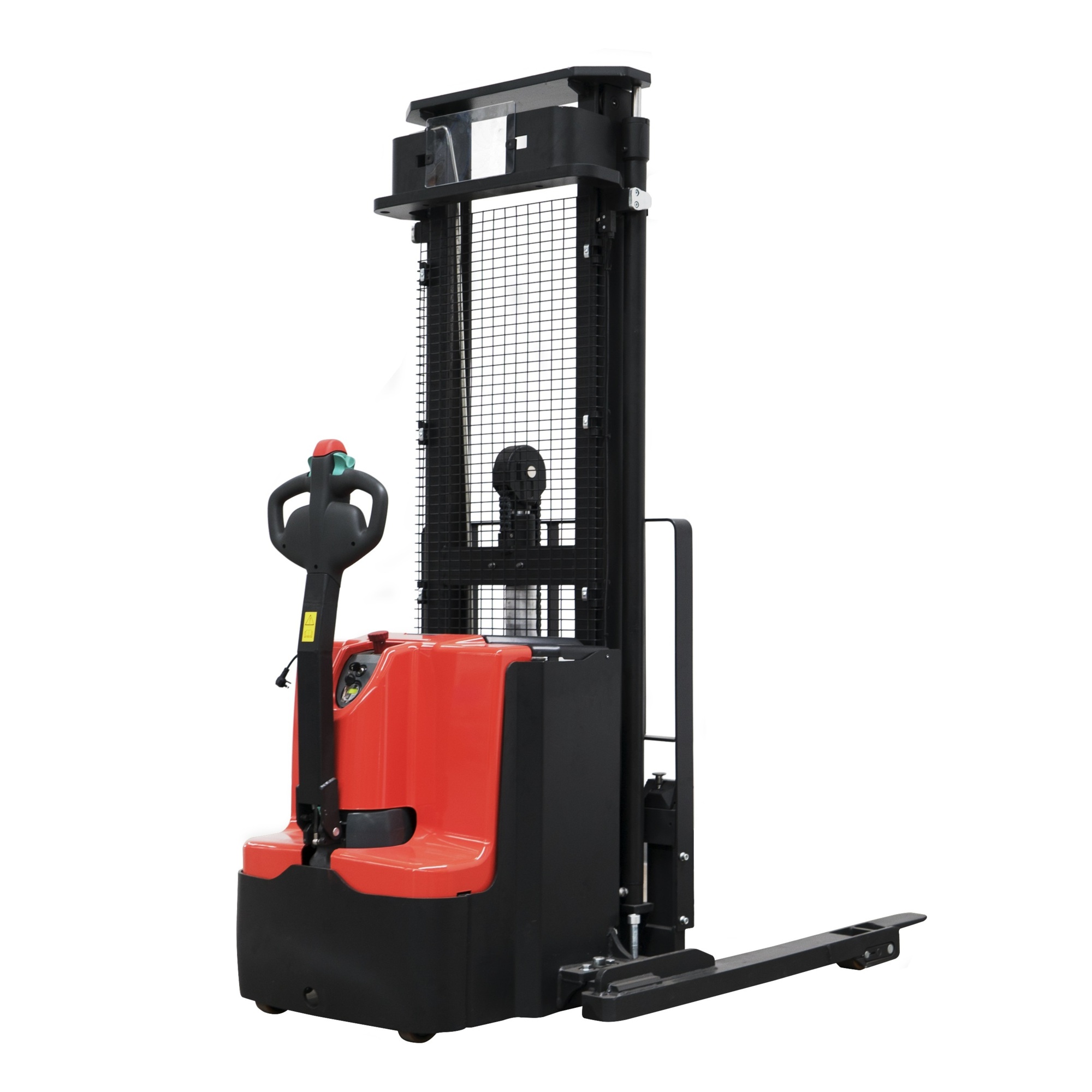 Ballymore, Electric Pallet Stacker, Capacity 3500 lb, Raised Height 157 ...