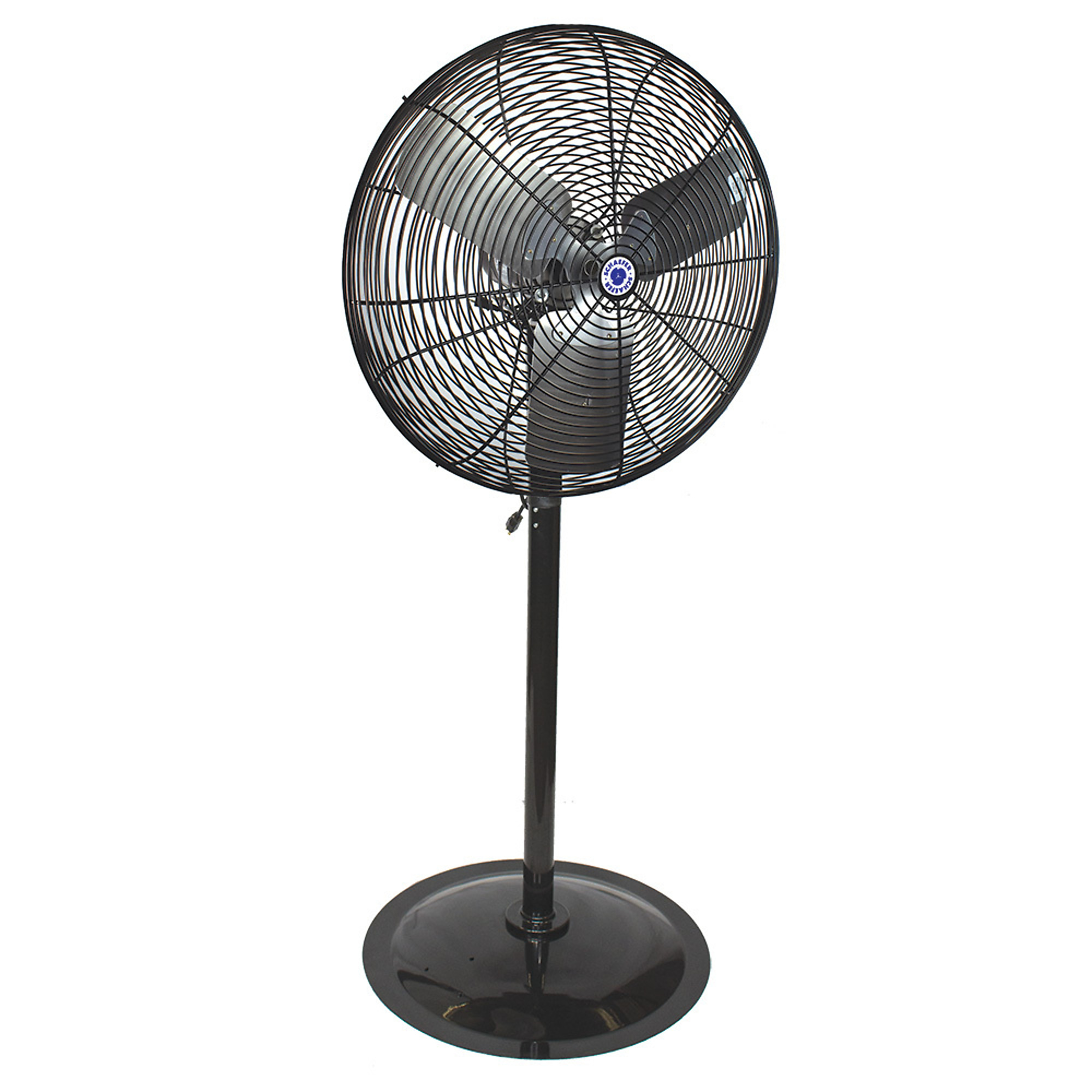 Schaefer, Pedestal Fan, Fan Diameter 24 in, Air Delivery 5400 cfm ...