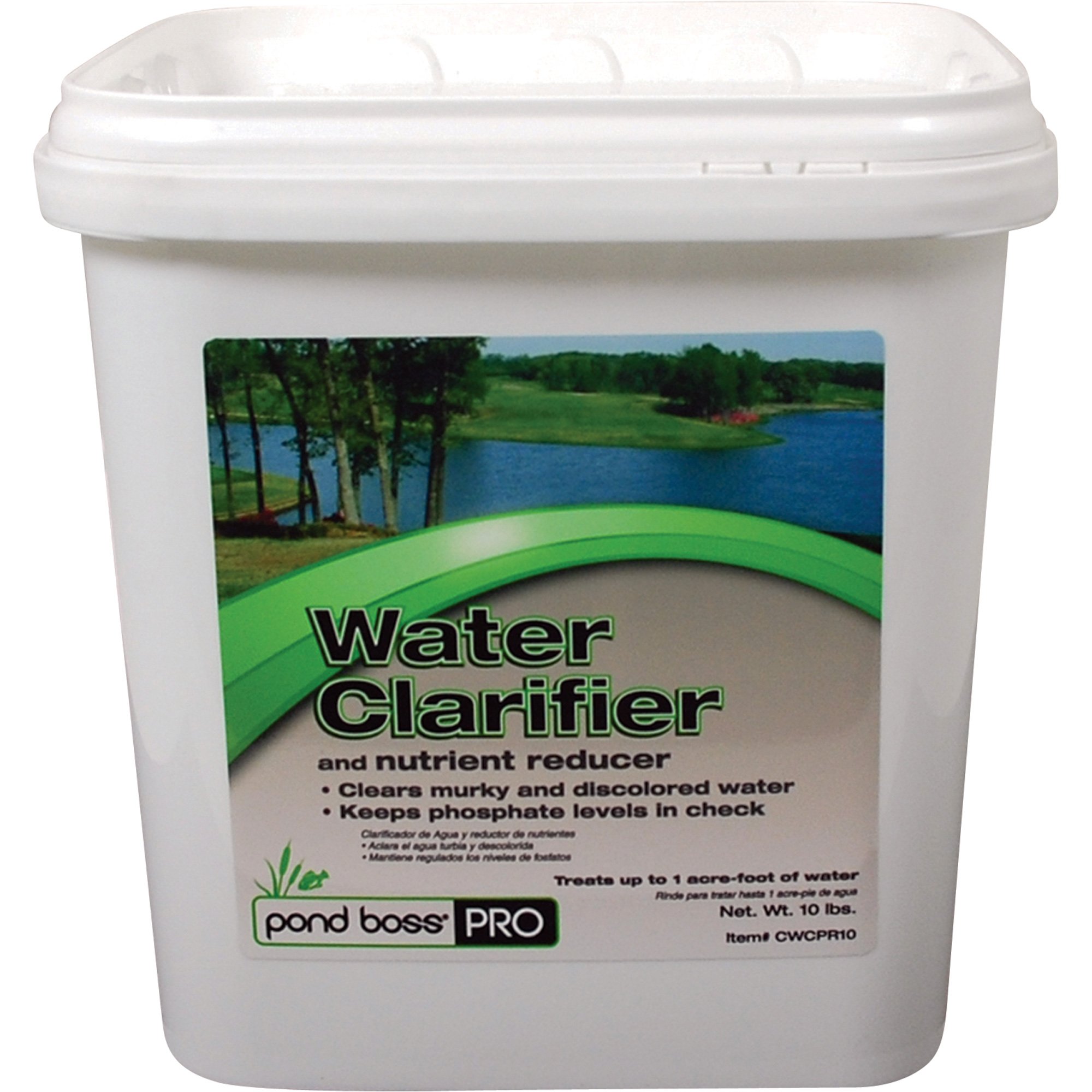 Pond Boss Water Clarifier for Lakes — Treats 1 Acre-Foot, Model ...