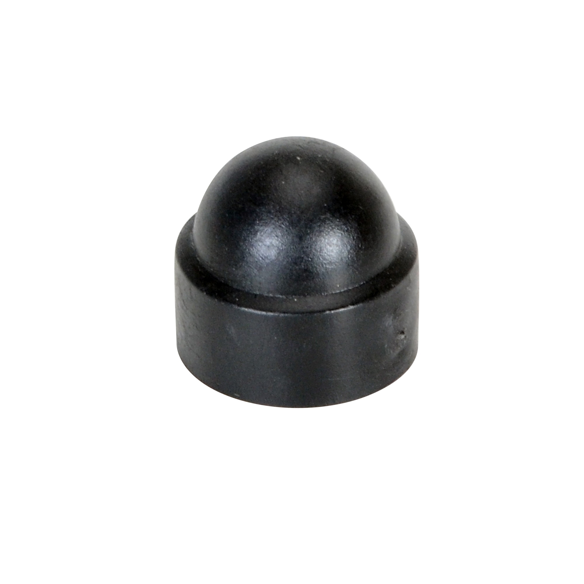Vestil Plastic Hex Bolt Caps - 1/2in., 1in. Height, Black, 50 Pk ...